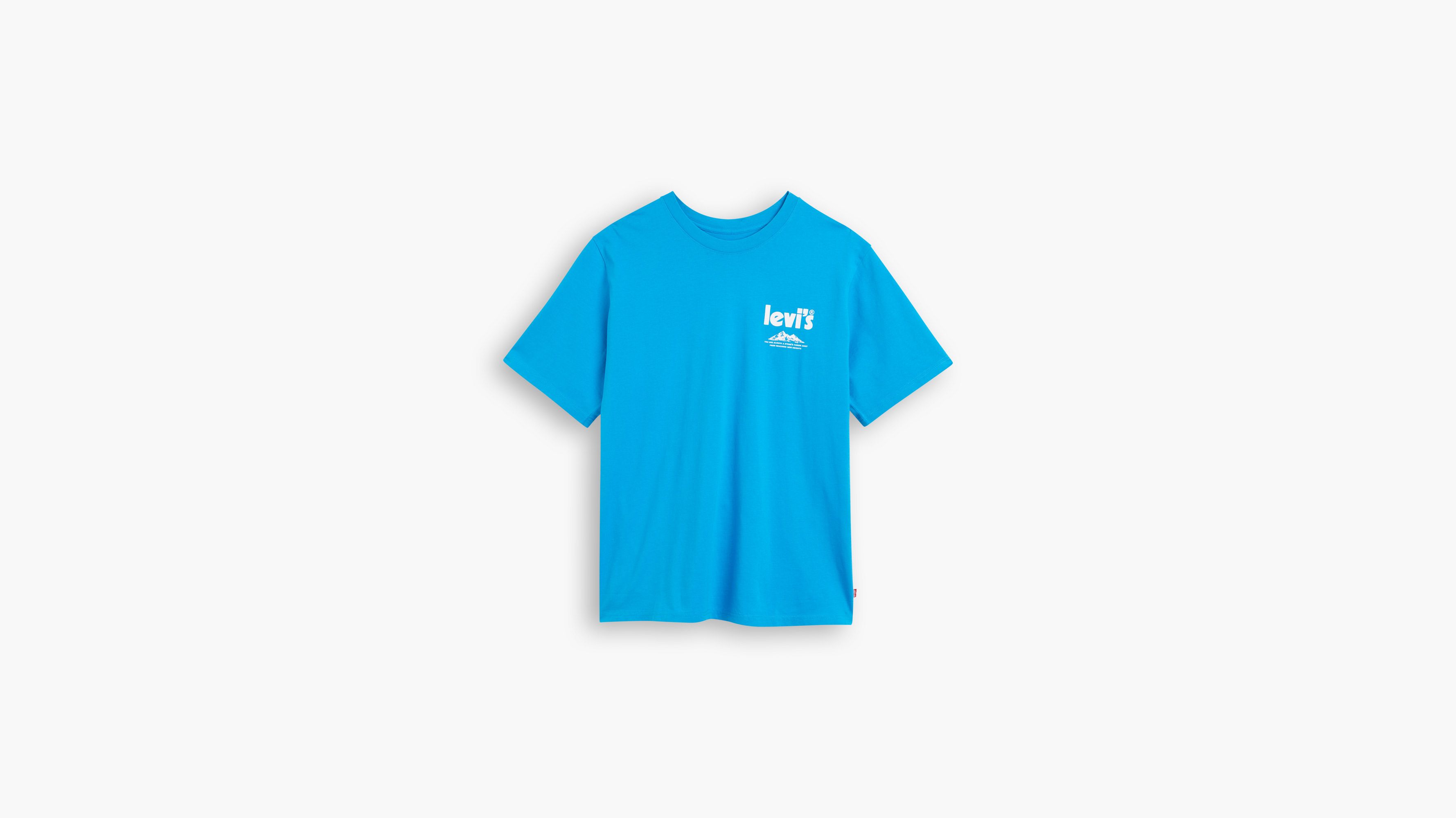Relaxed Fit Short Sleeve T-shirt - Blue | Levi's® CA