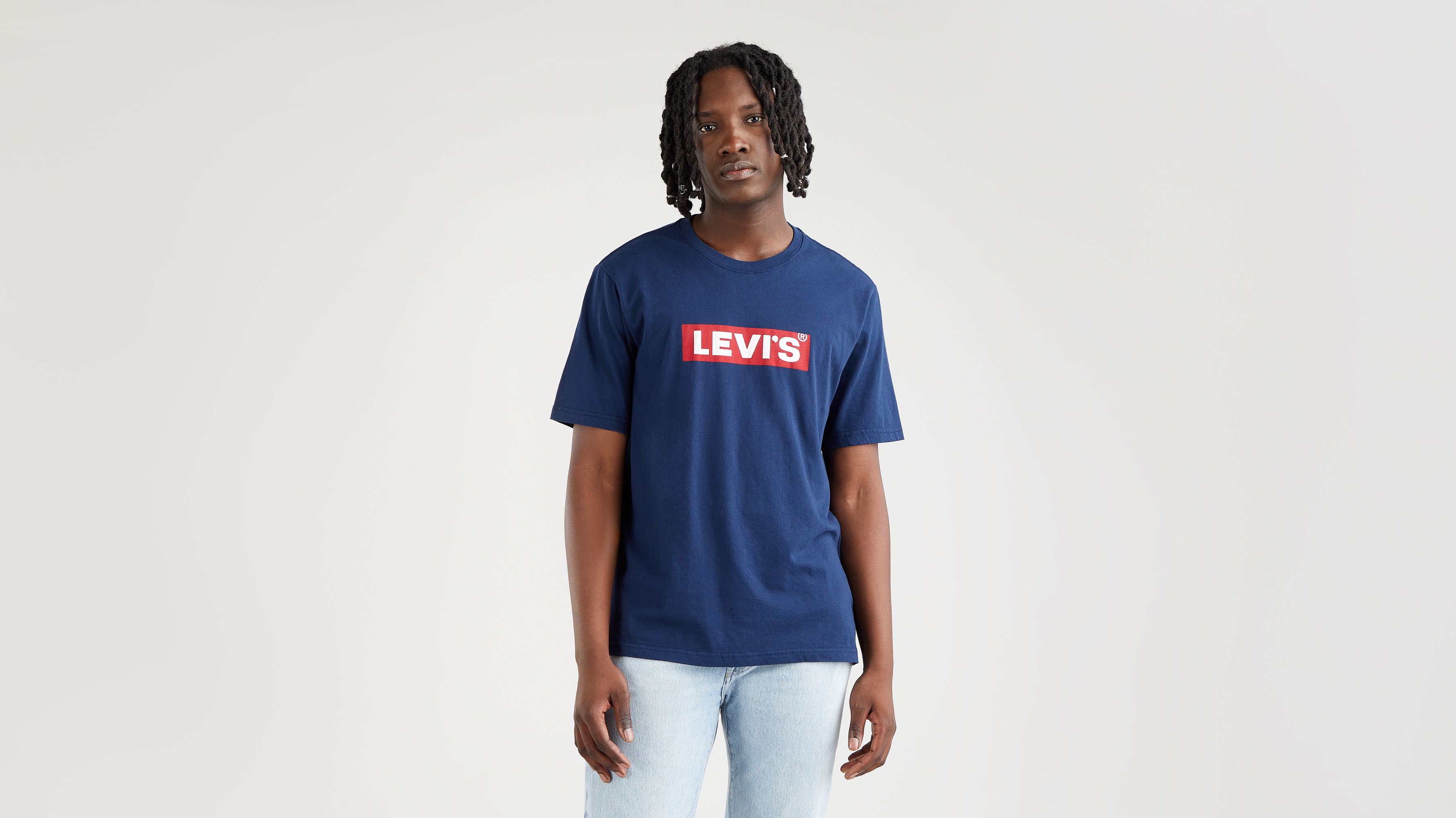 Relaxed Fit Tee - Blue | Levi's® ES