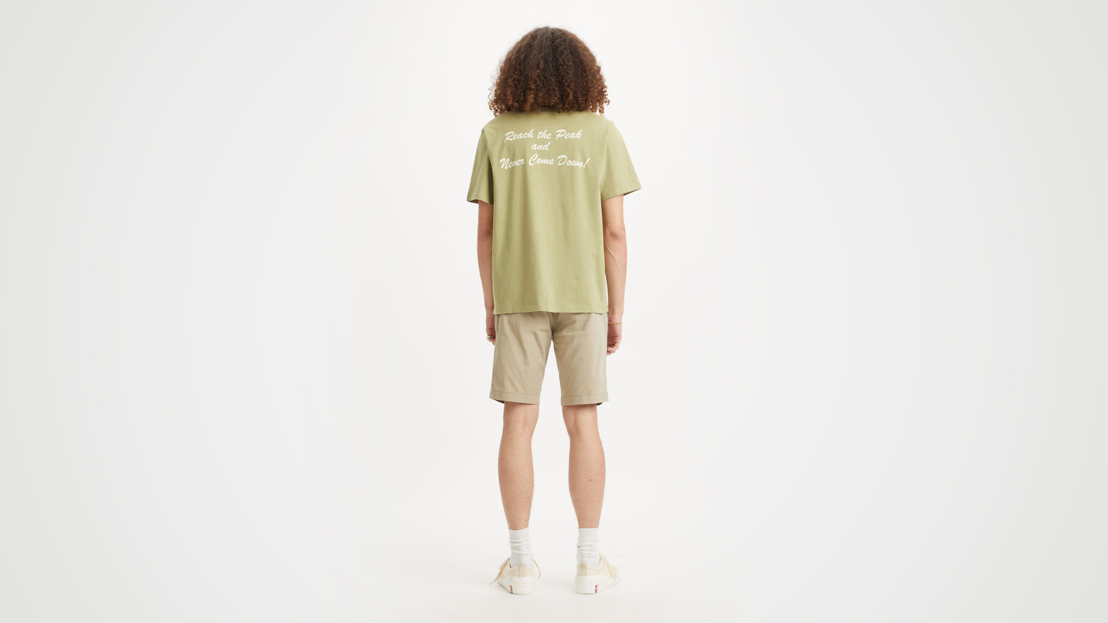 Relaxed Fit Short Sleeve Graphic Tee - Green | Levi's® NO