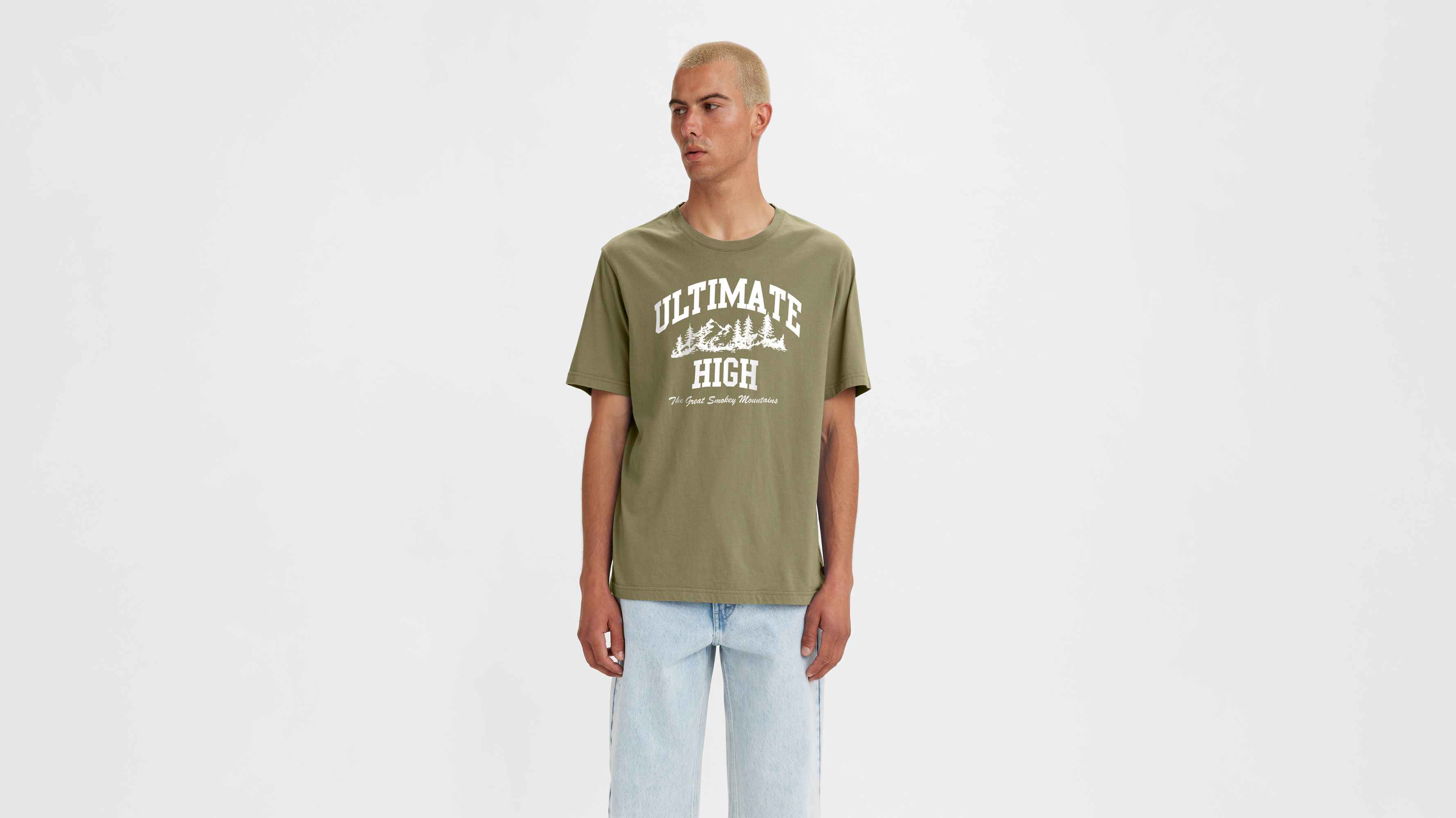 Relaxed Fit Short Sleeve T-shirt - Green | Levi's® US