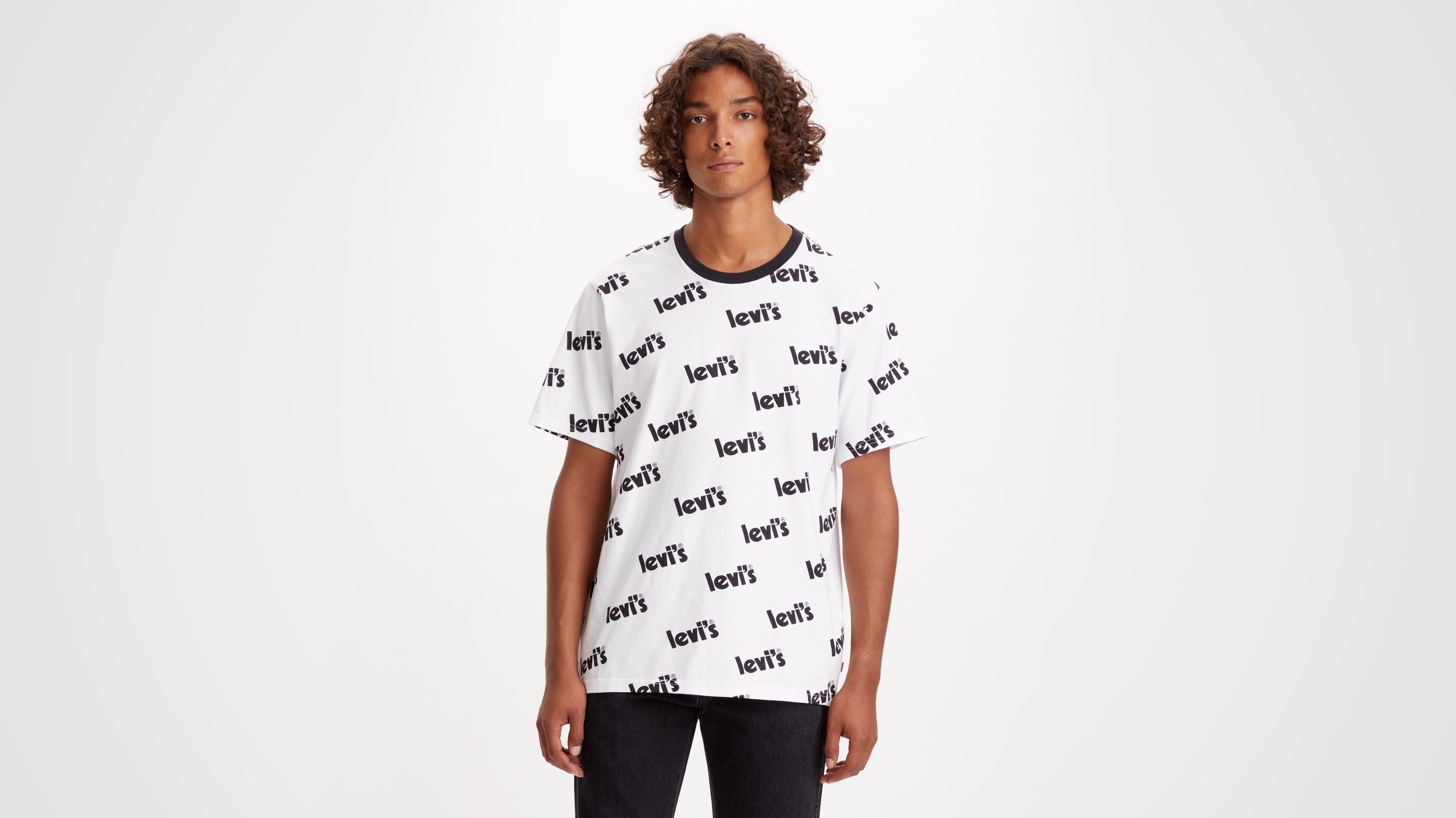T-shirt À Manches Courtes Et Motif Coupe Décontractée - Blanc | Levi's® FR