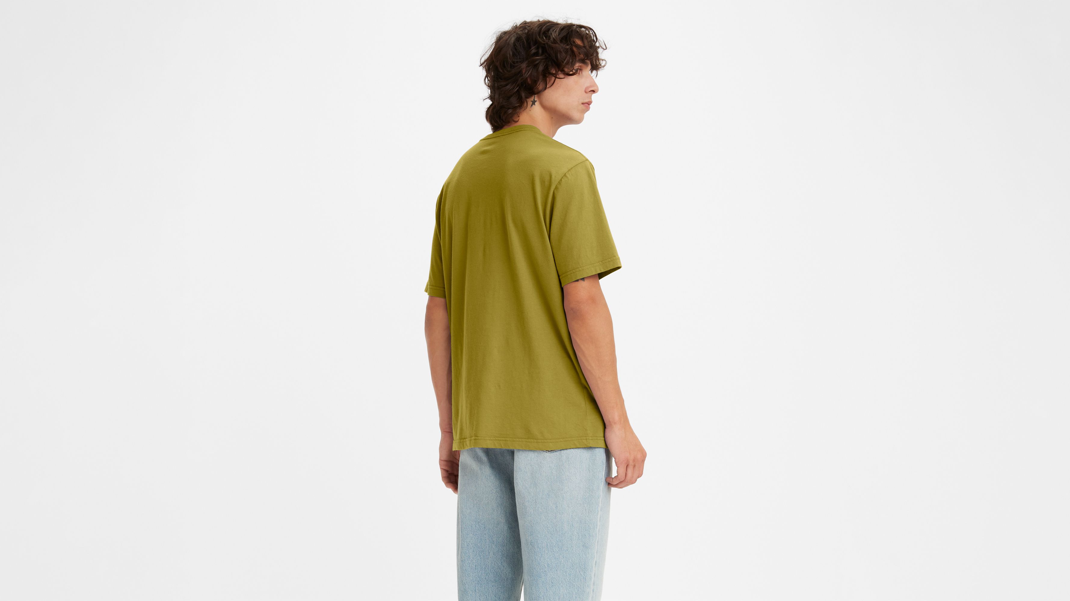 Relaxed Fit Tee - Yellow | Levi's® AD