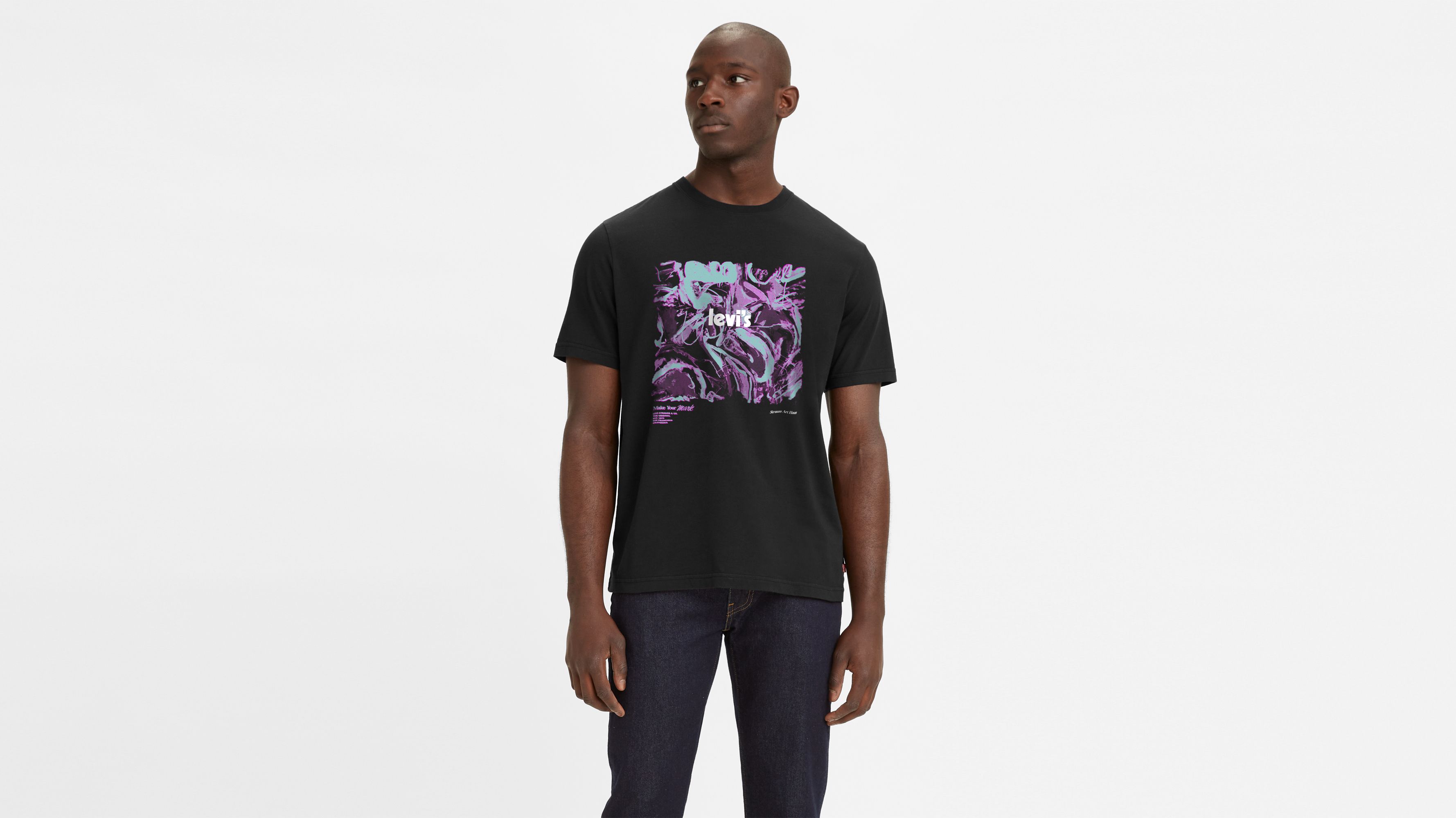 Relaxed Fit Short Sleeve T-shirt - Black | Levi's® US