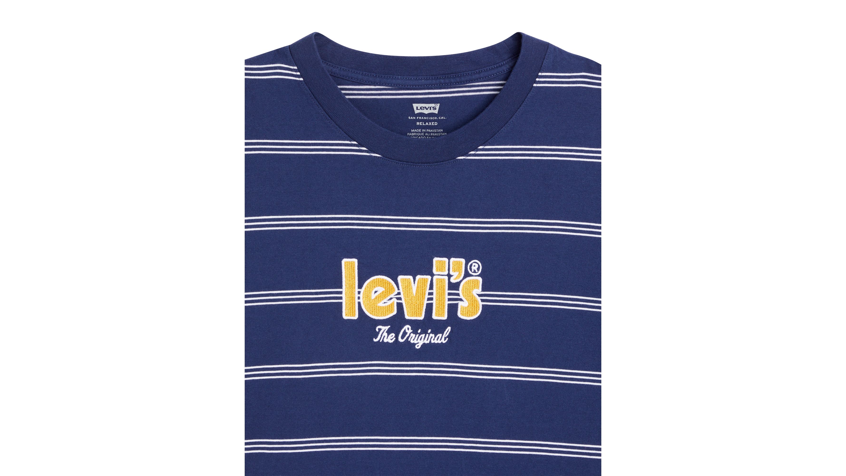 Relaxed Fit Short Sleeve Graphic Tee - Blue | Levi's® GI