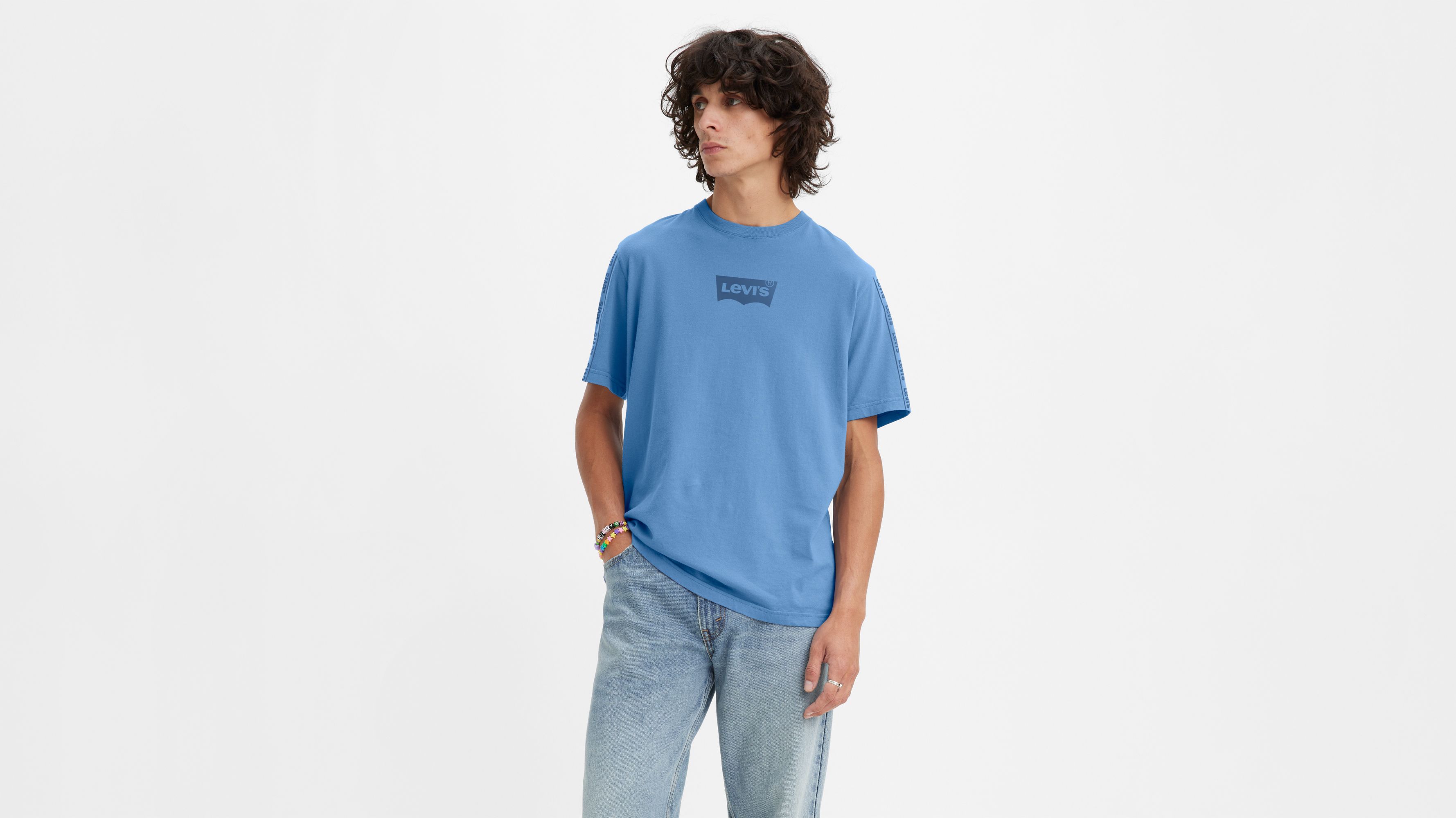 Camiseta De Fit Holgado - Azul | Levi's® ES