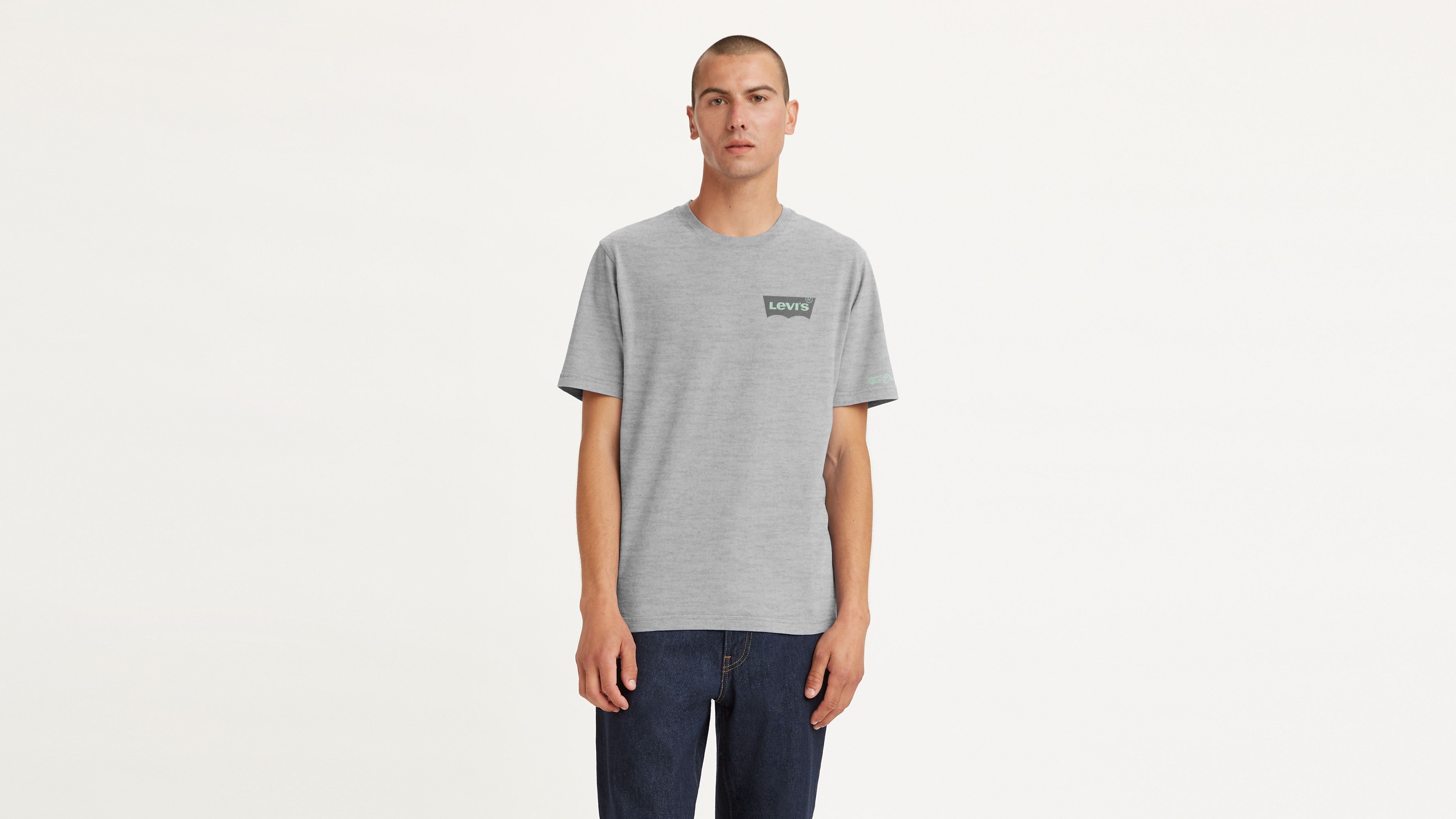 Relaxed Fit Graphic Tee - Grey | Levi's® GR