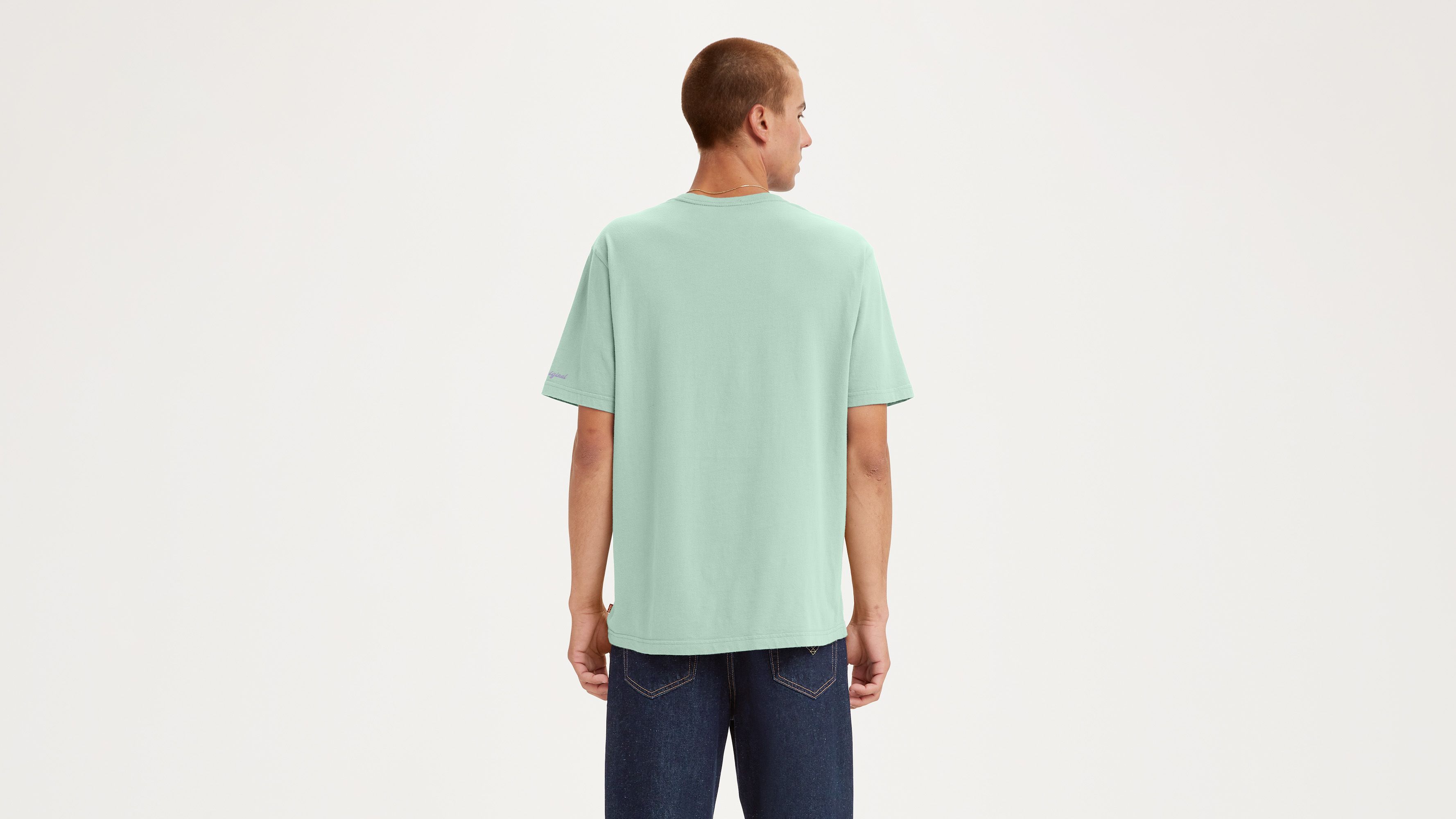 Relaxed Fit Graphic Tee - Green | Levi's® GB