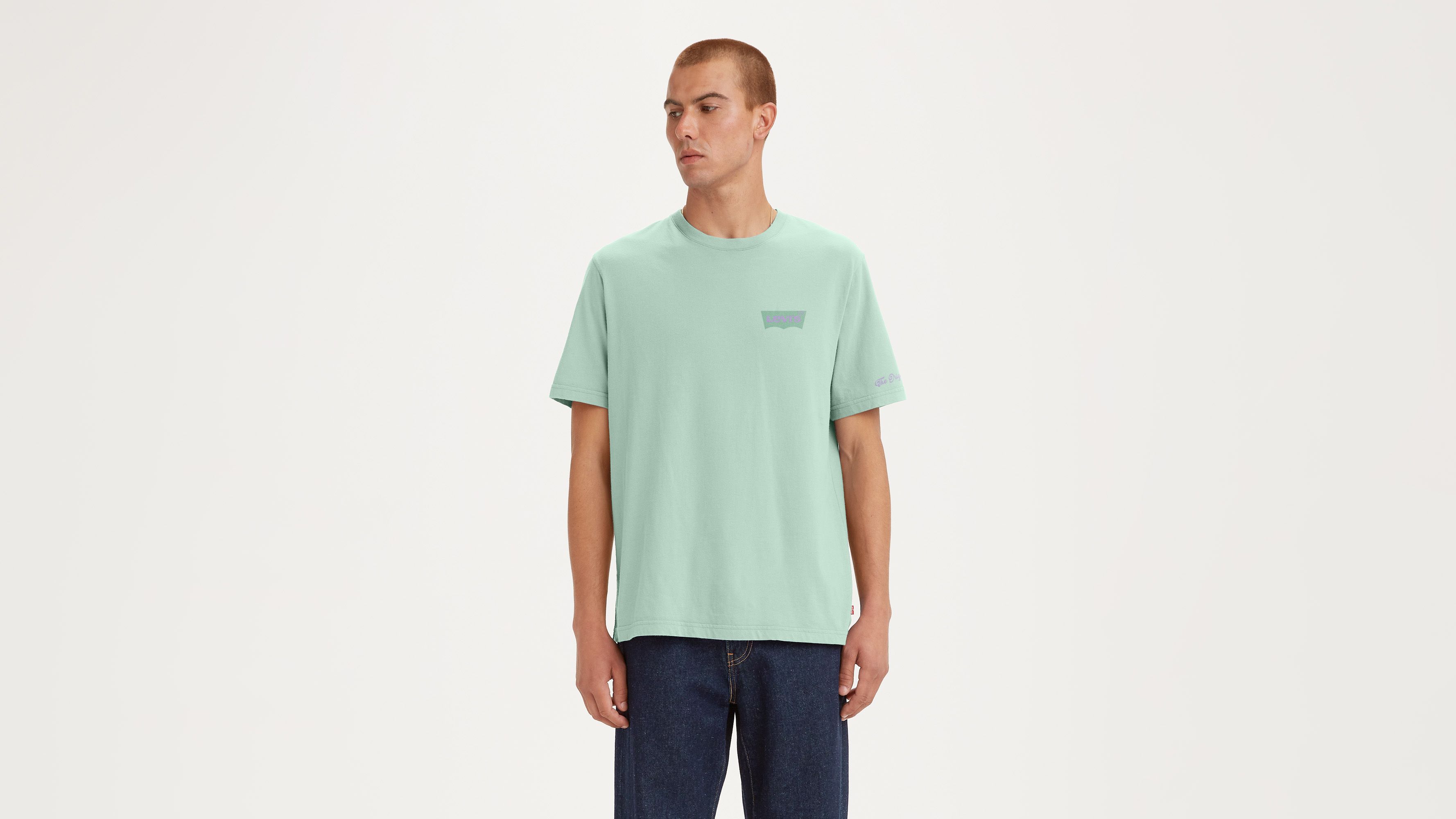 Relaxed Fit Graphic Tee - Green | Levi's® GB