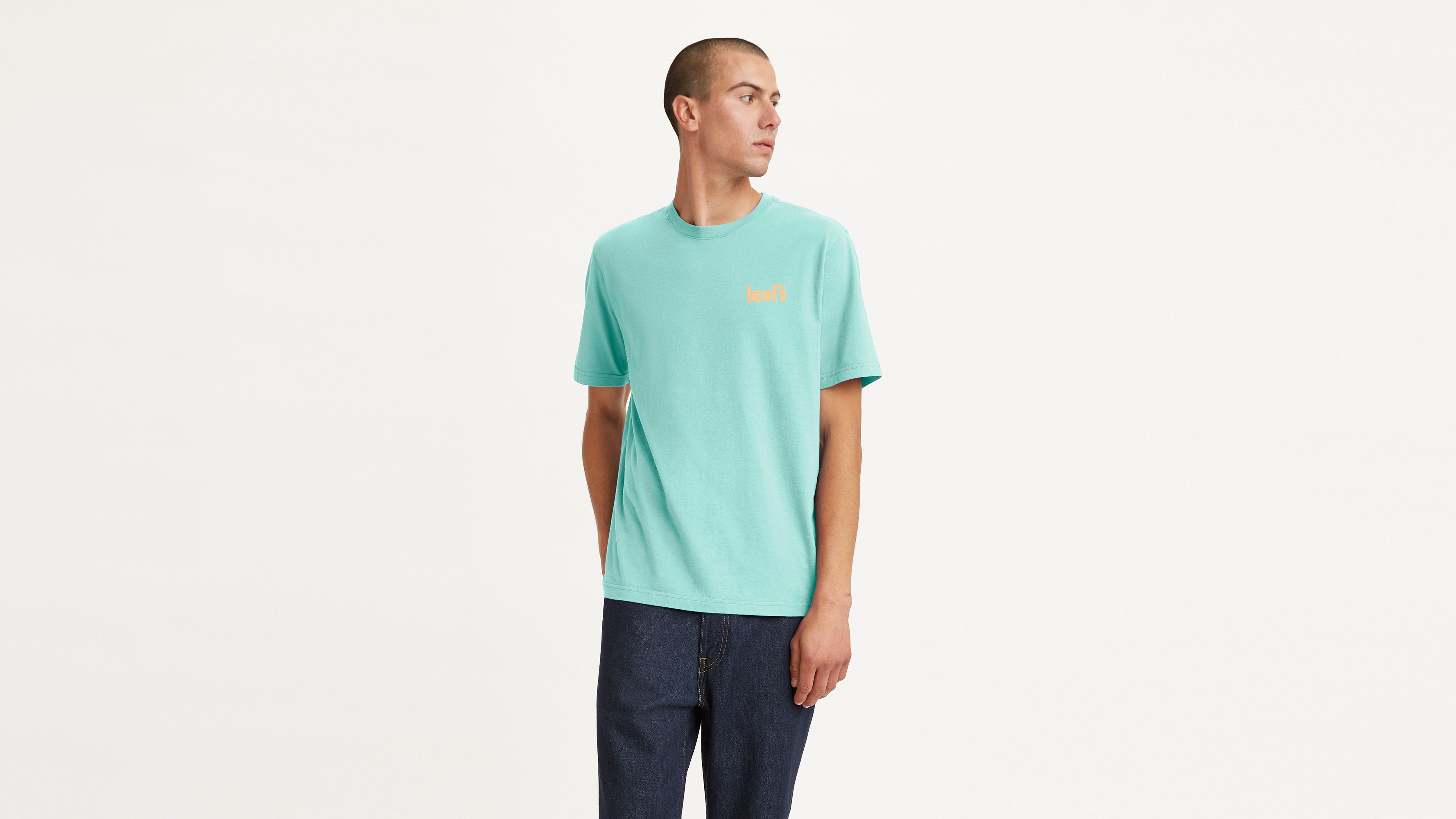 Relaxed Fit Tee - Blue | Levi's® IT
