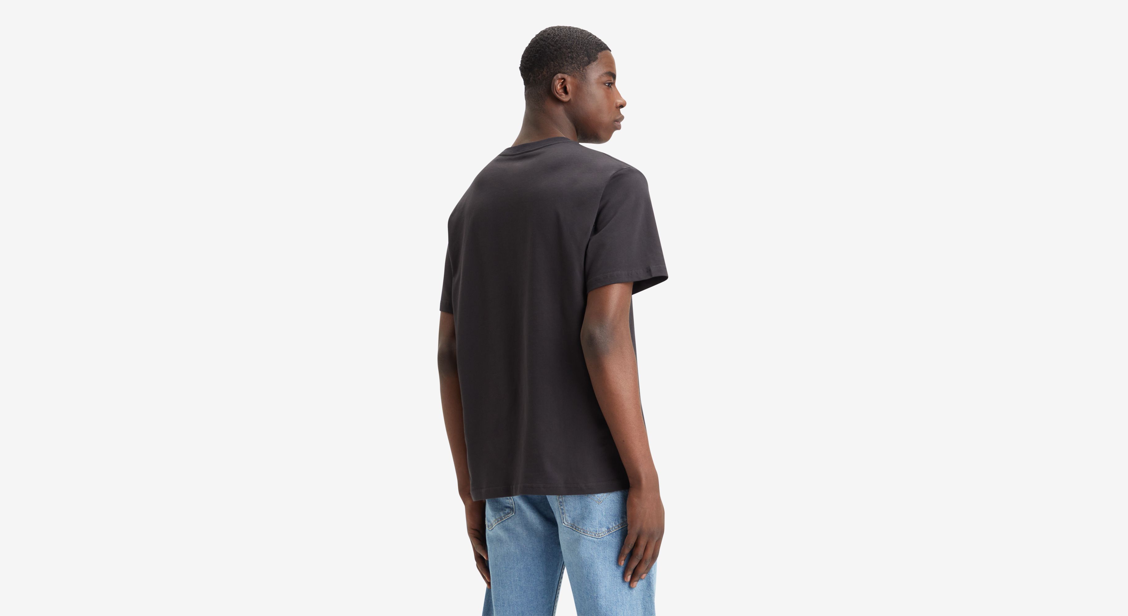 Relaxed Fit Tee - Black | Levi's® CH