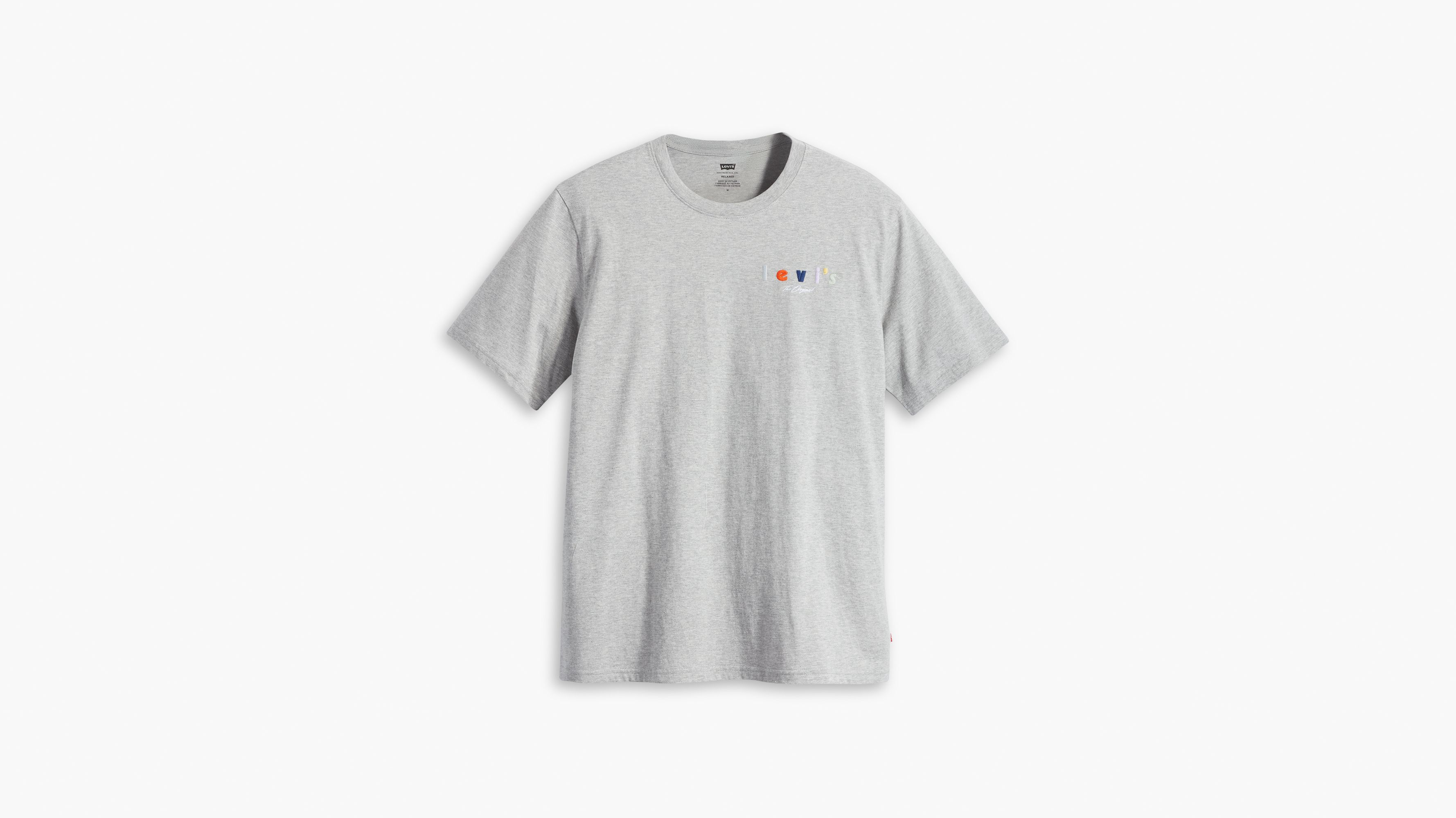 Camiseta De Manga Corta Y Fit Relajado - Gris | Levi's® ES