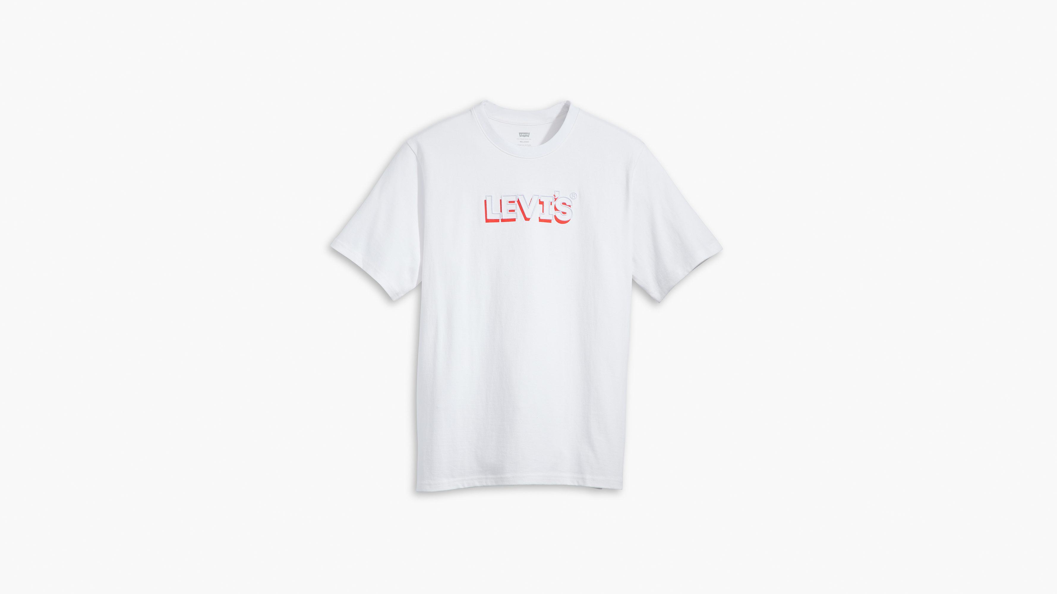 Camiseta Estampada Con Fit Holgado - Blanco | Levi's® ES