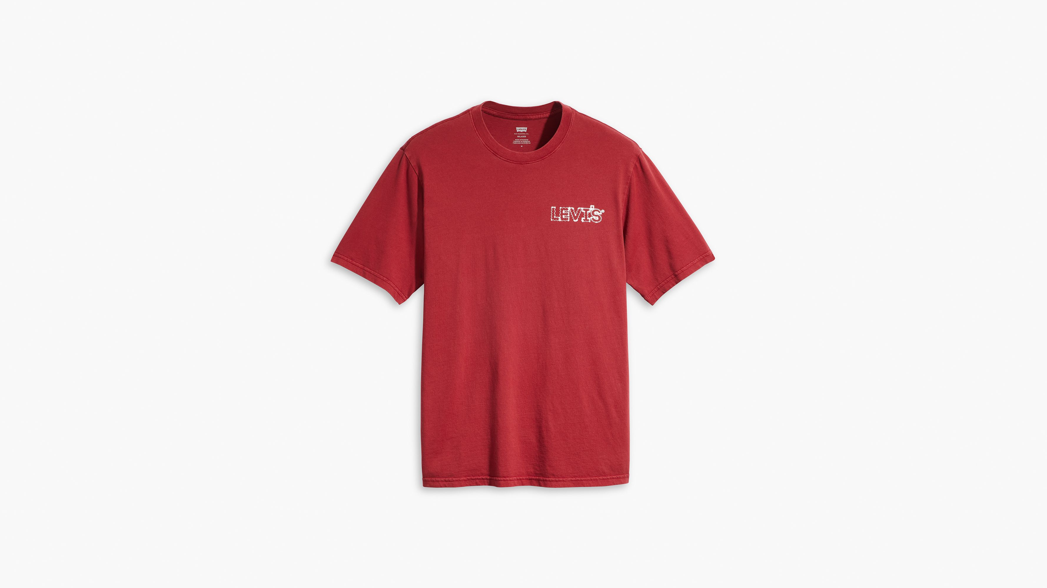 Relaxed Fit Short Sleeve T-shirt - Red | Levi's® US