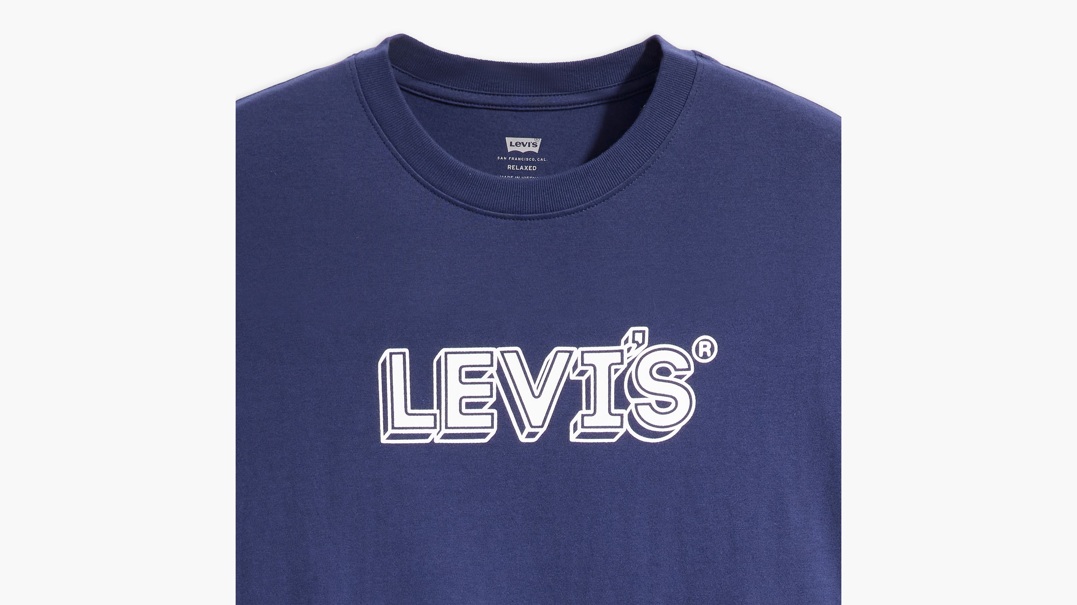 Relaxed Fit Graphic Tee - Blue | Levi's® NO
