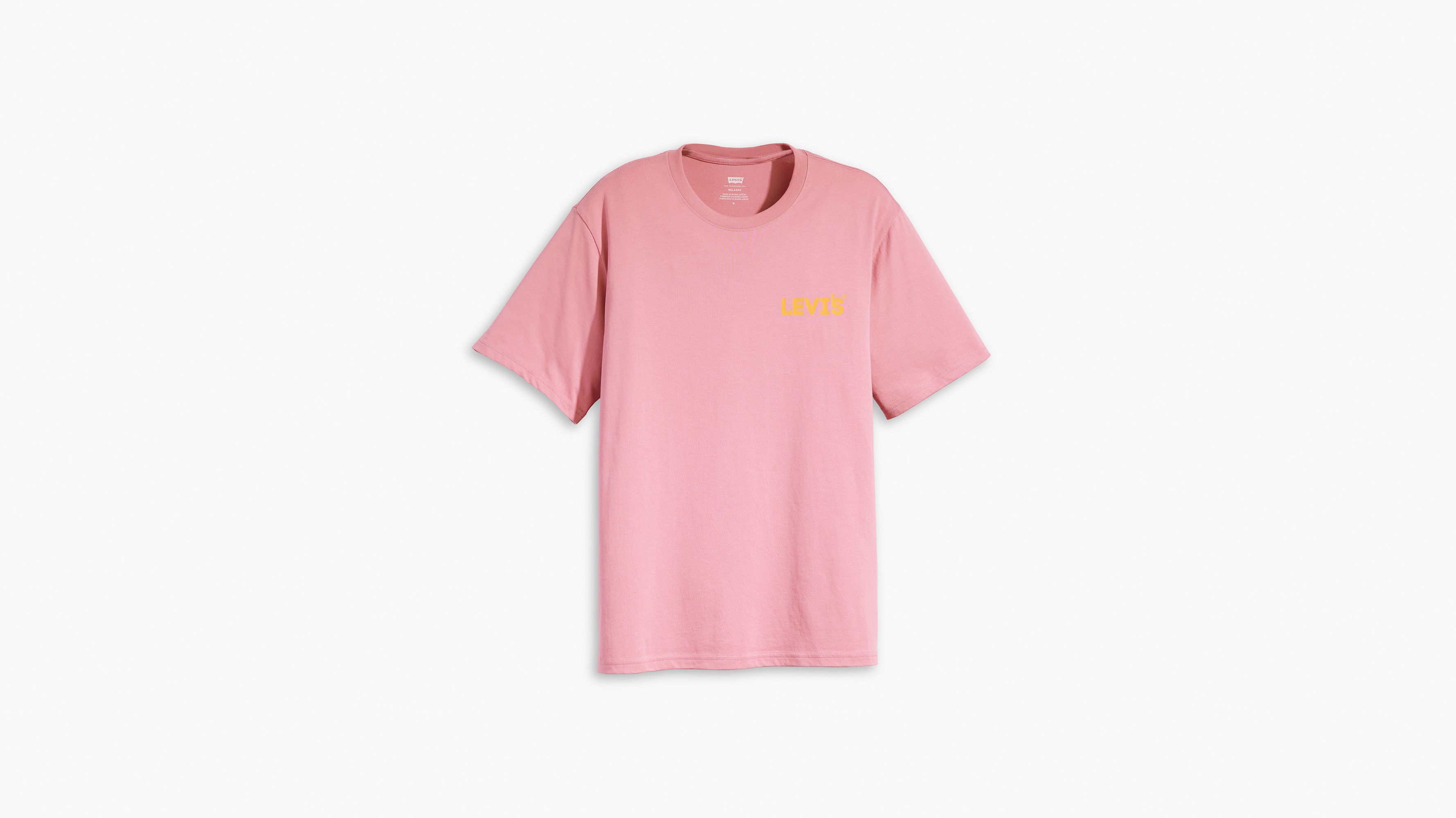 Relaxed Fit Graphic Tee - Pink | Levi's® NO
