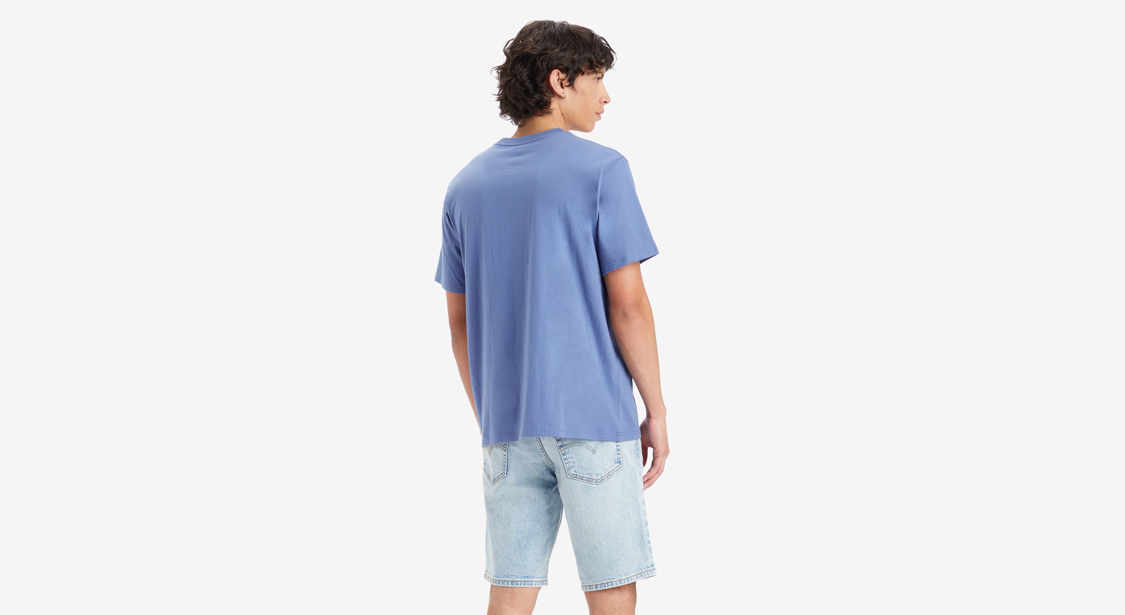 Relaxed Fit Short Sleeve Graphic T-shirt - Blue | Levi's® US