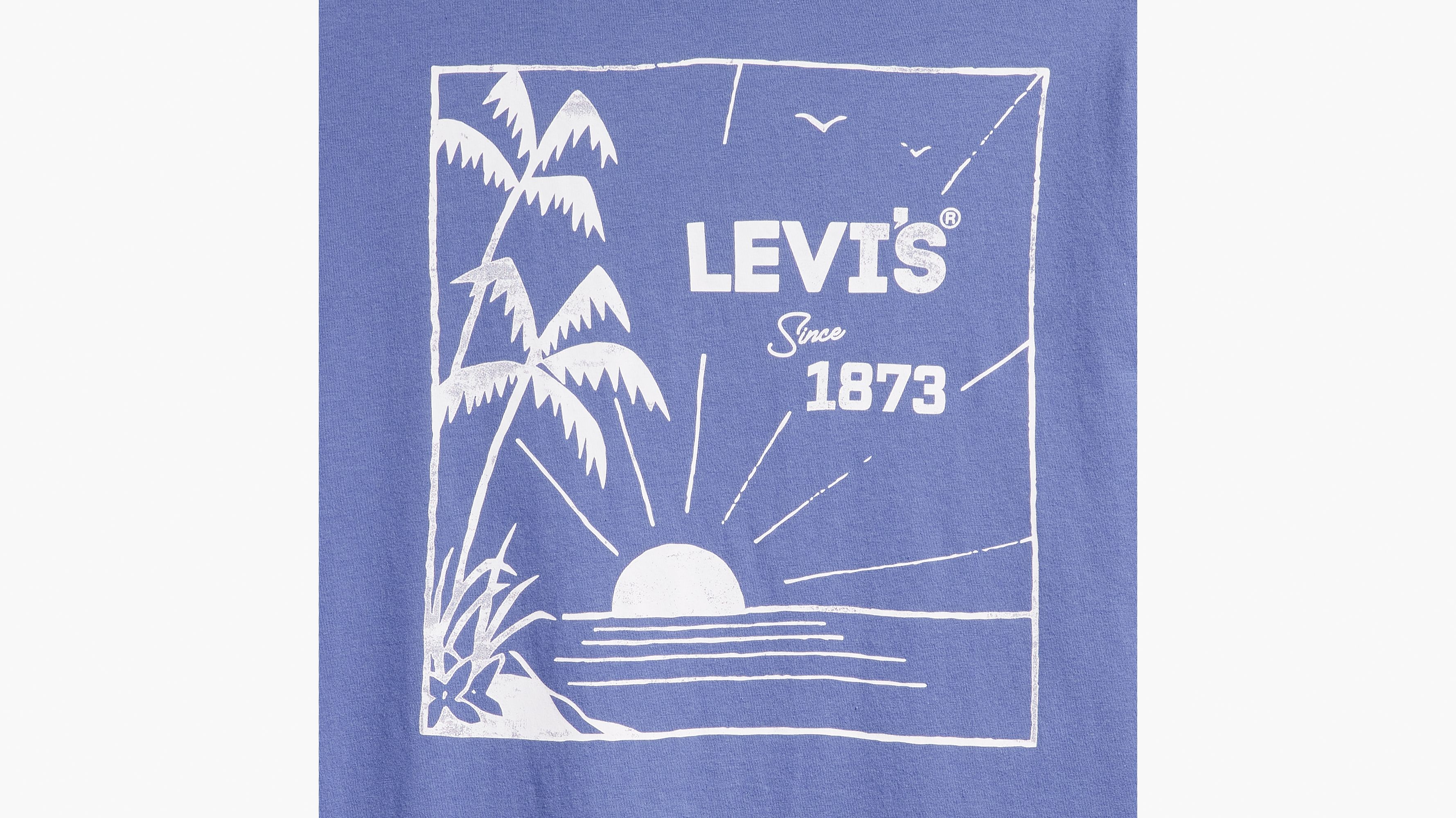 Relaxed Fit Short Sleeve Graphic T-shirt - Blue | Levi's® US
