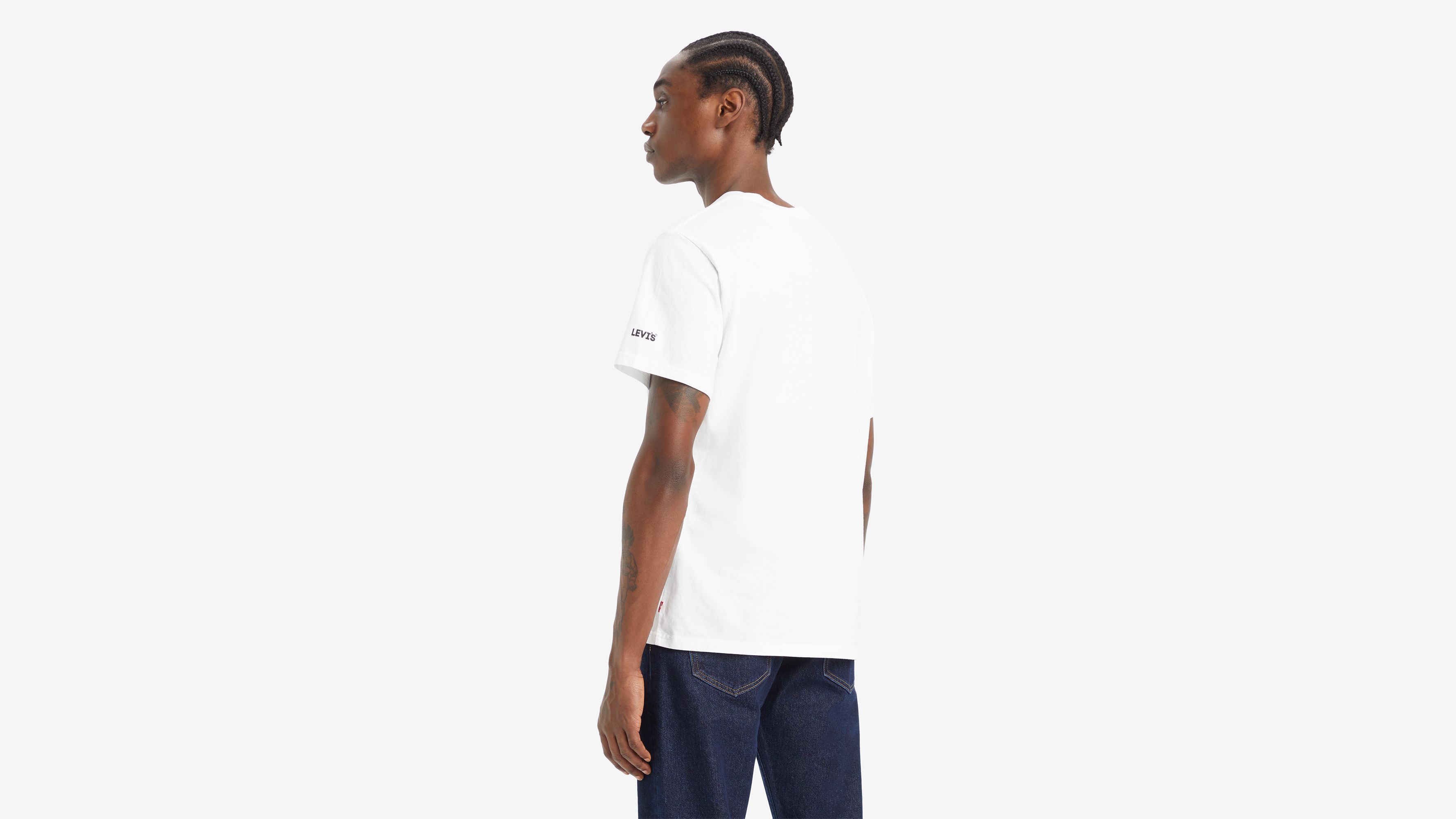 Relaxed Fit Graphic Tee - White | Levi's® FR
