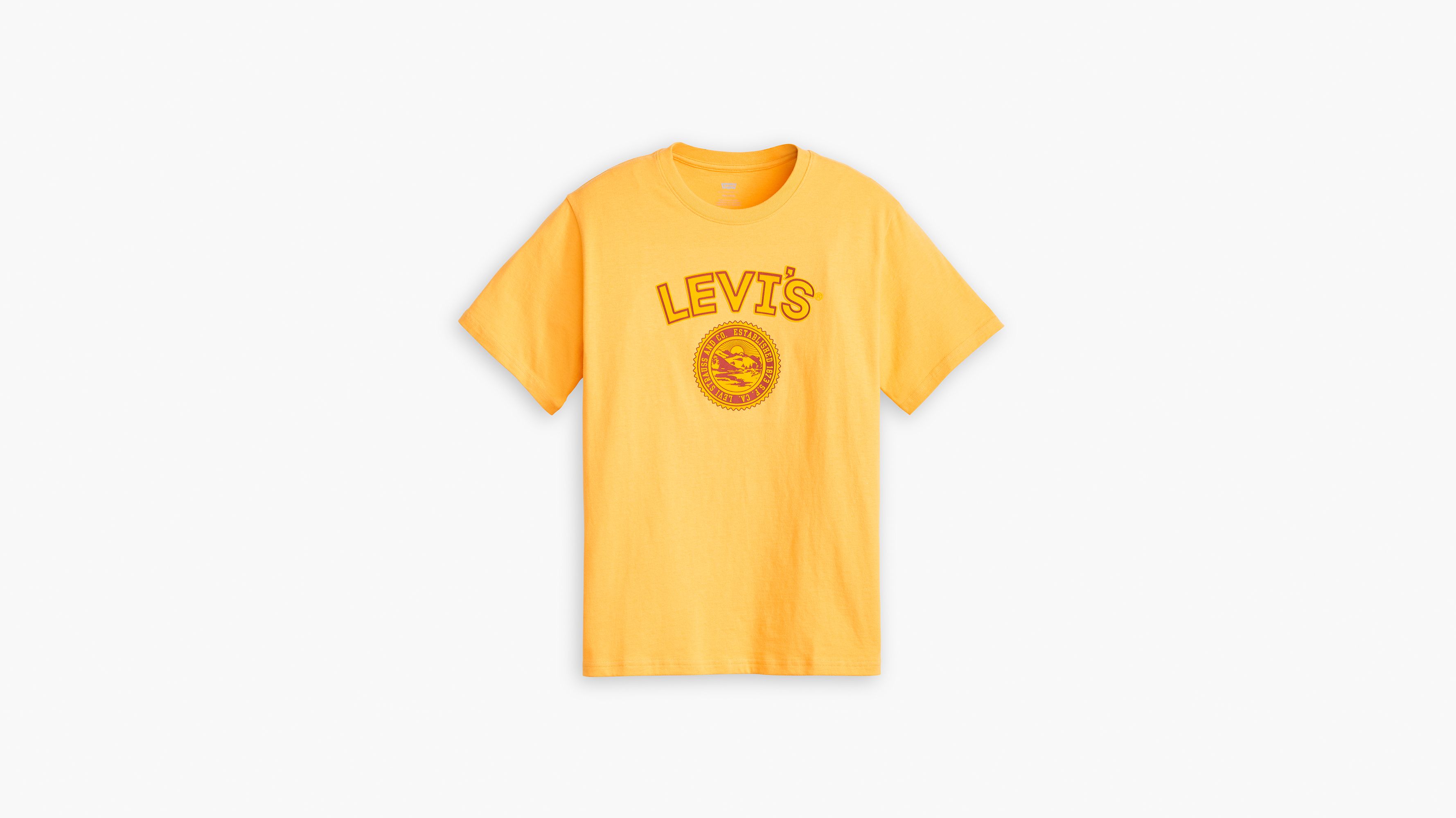 Relaxed Fit Tee - Orange | Levi's® IT