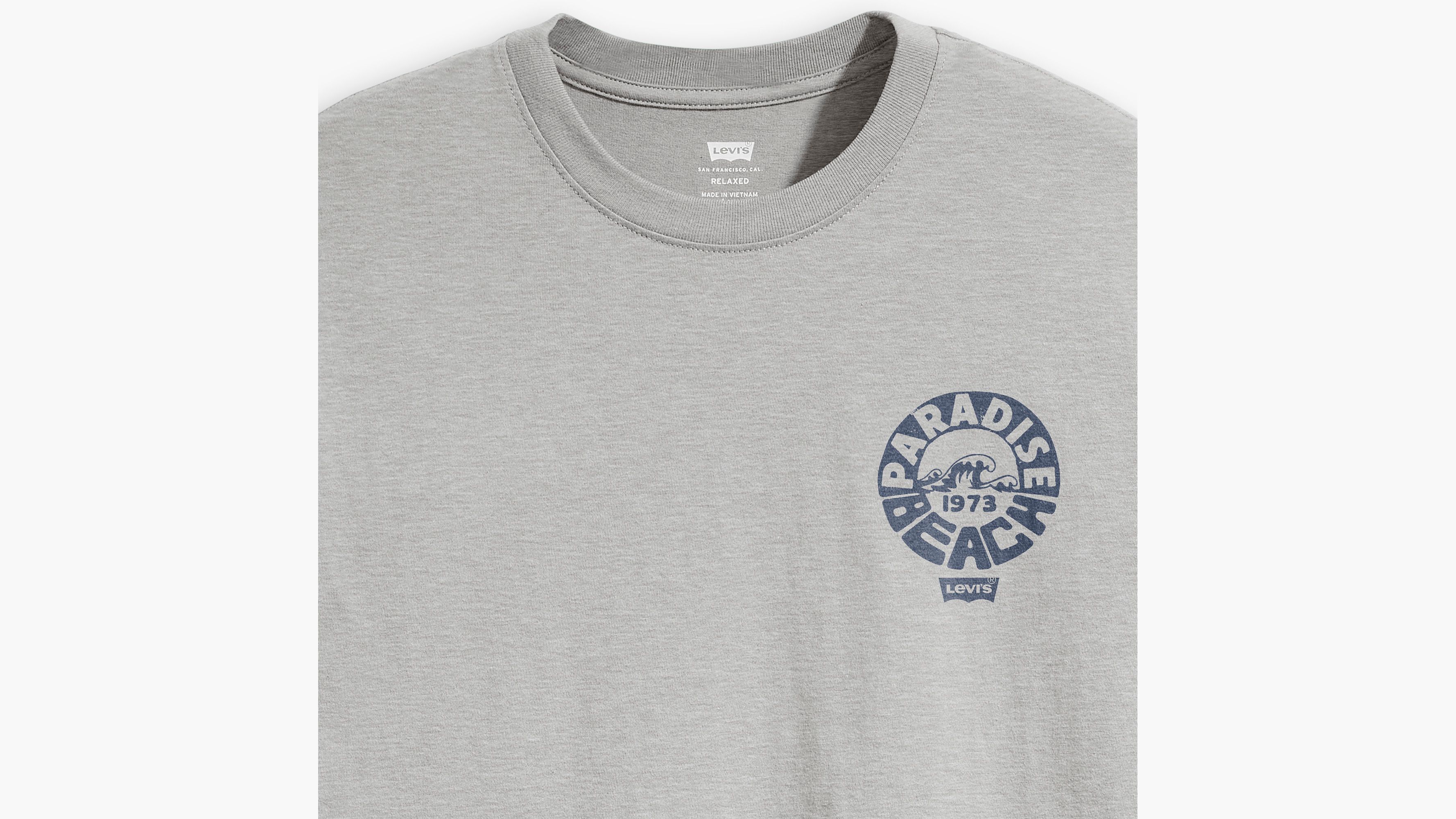 Relaxed Fit Short Sleeve Graphic T-shirt - Grey | Levi's® US