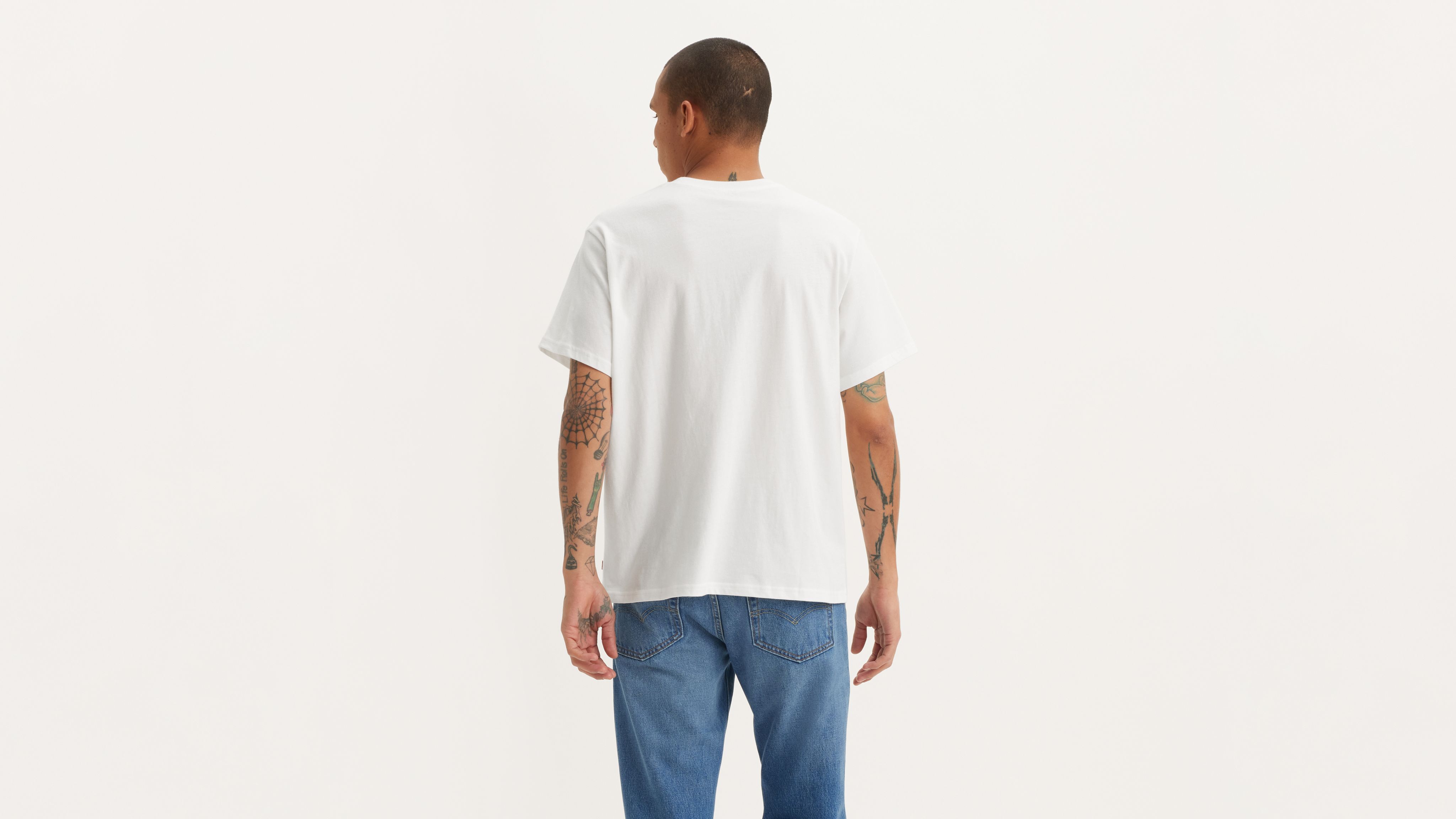 T-shirt Stampata Taglio Comodo - Bianco | Levi's® CH