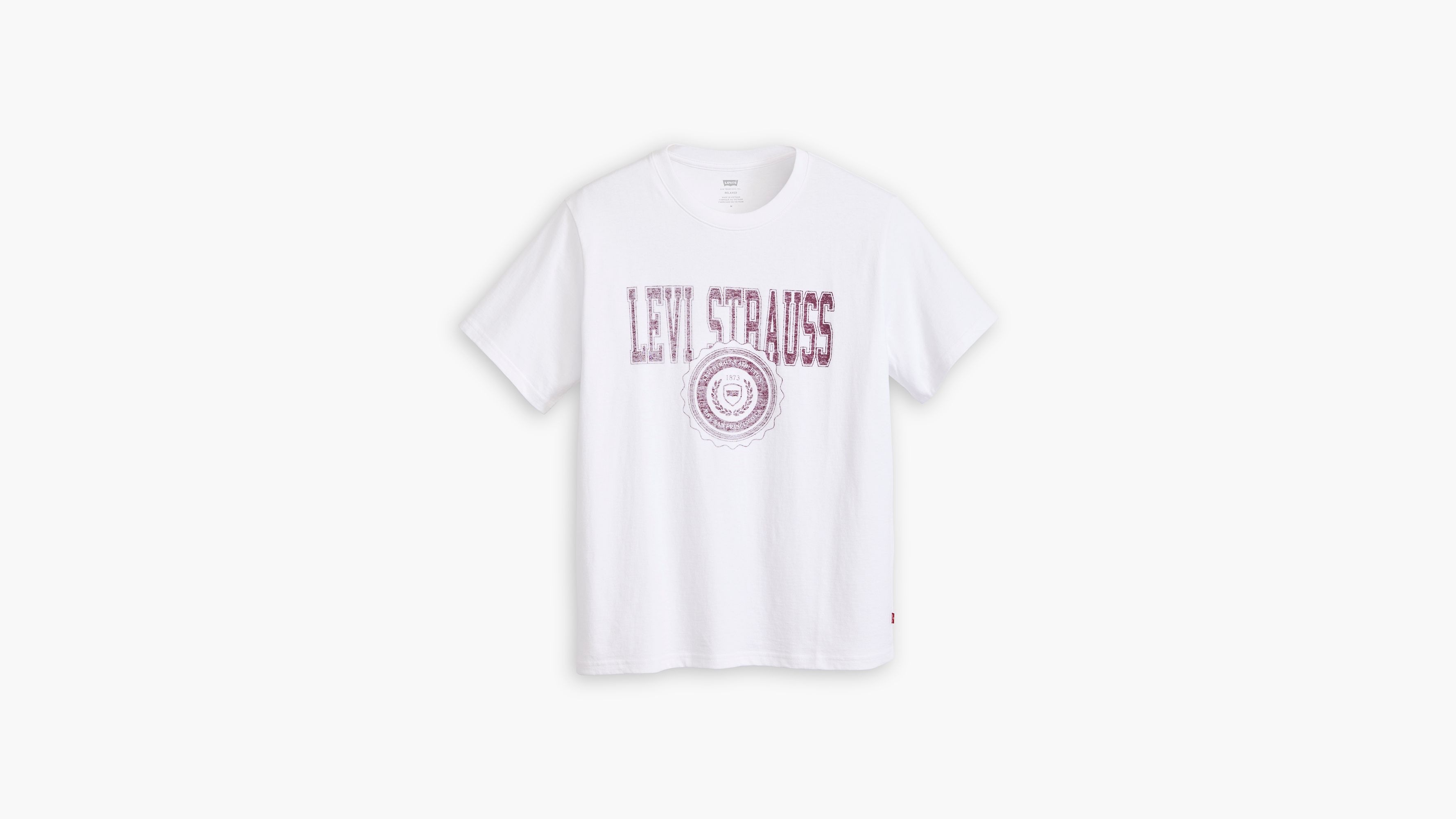 Relaxed Fit Short Sleeve Graphic T-shirt - White | Levi's® US