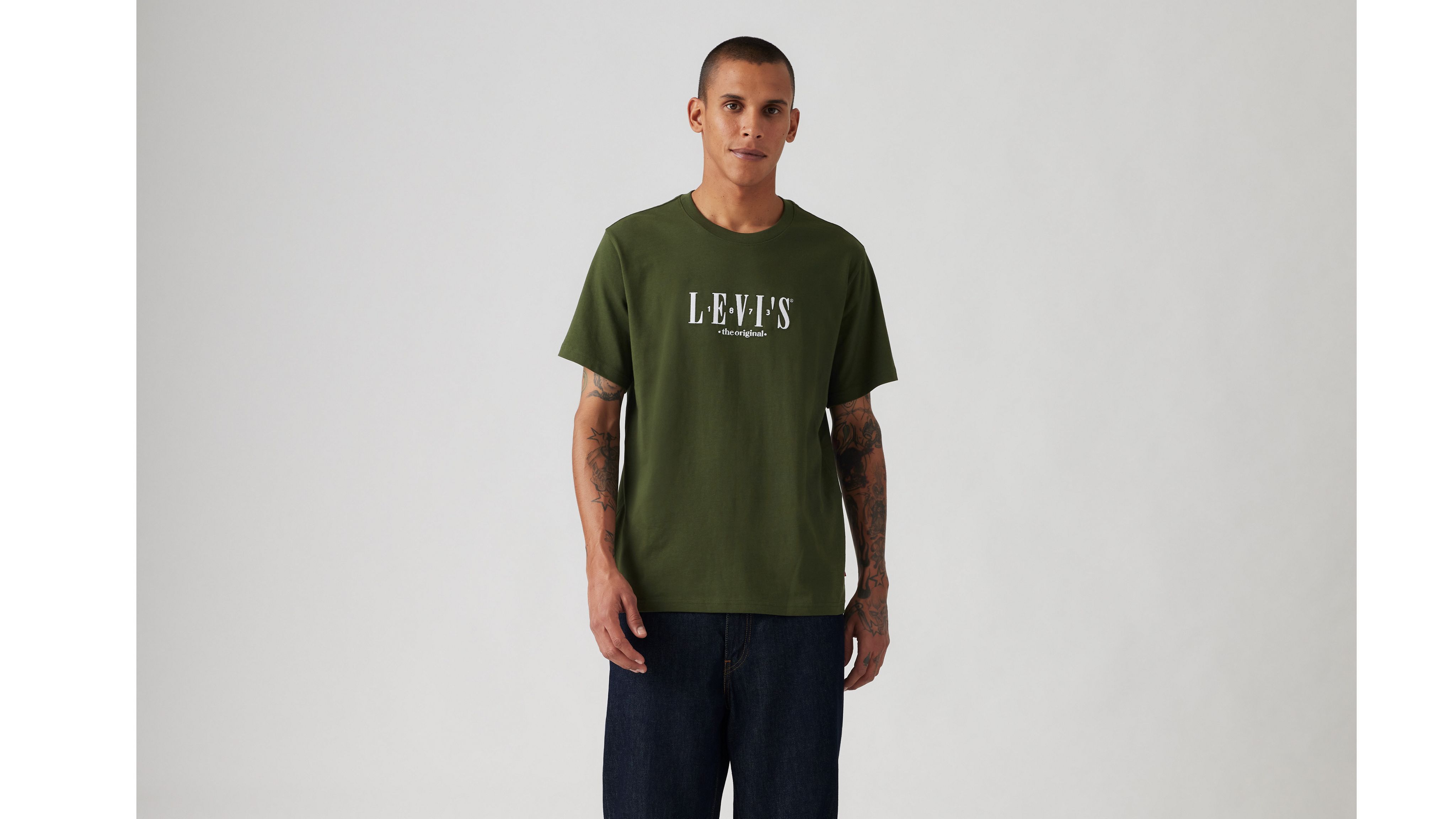 T-shirt Stampata Taglio Comodo - Verde | Levi's® IT