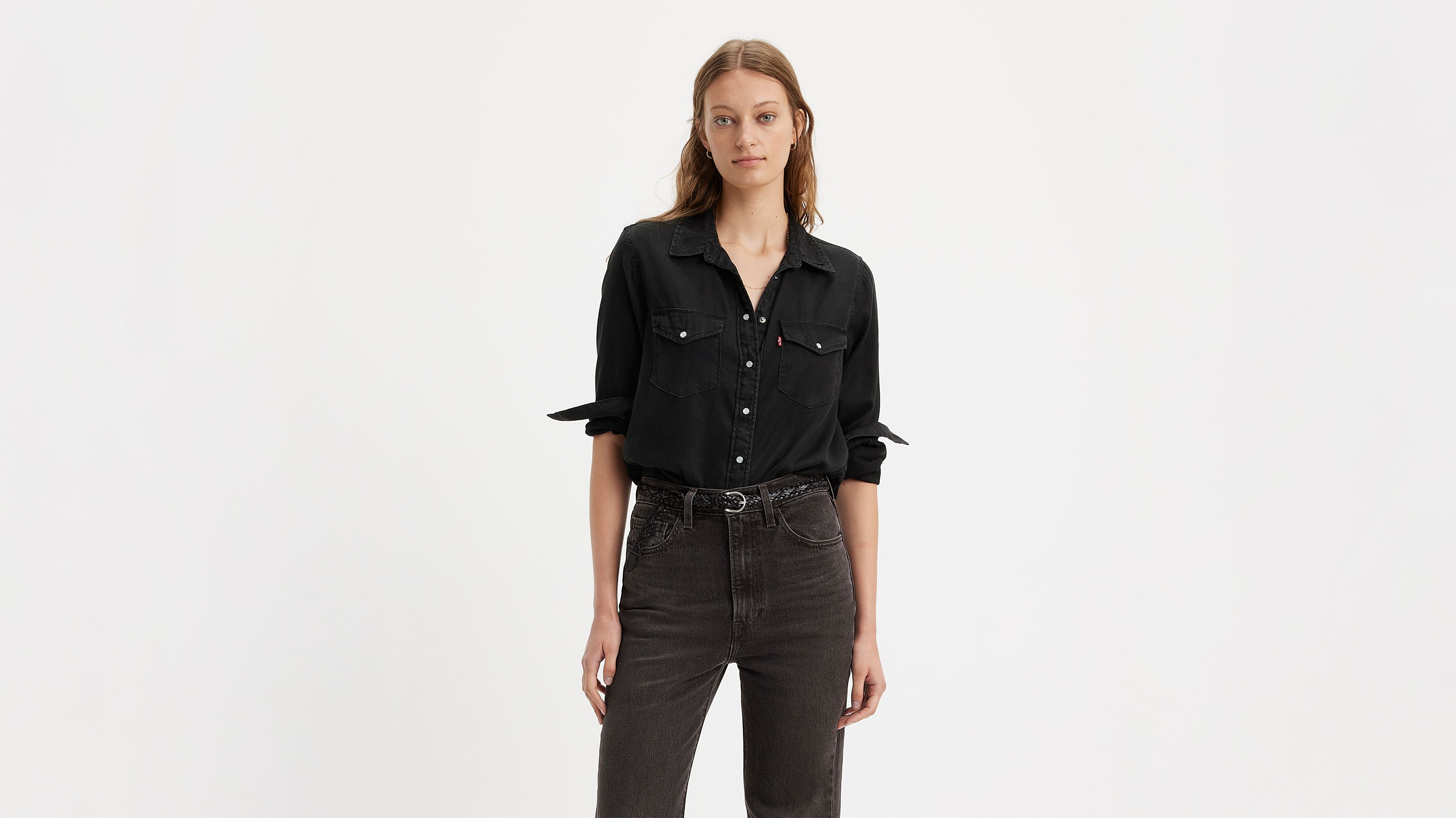 Iconic Western Denim Shirt - Black | Levi's® US