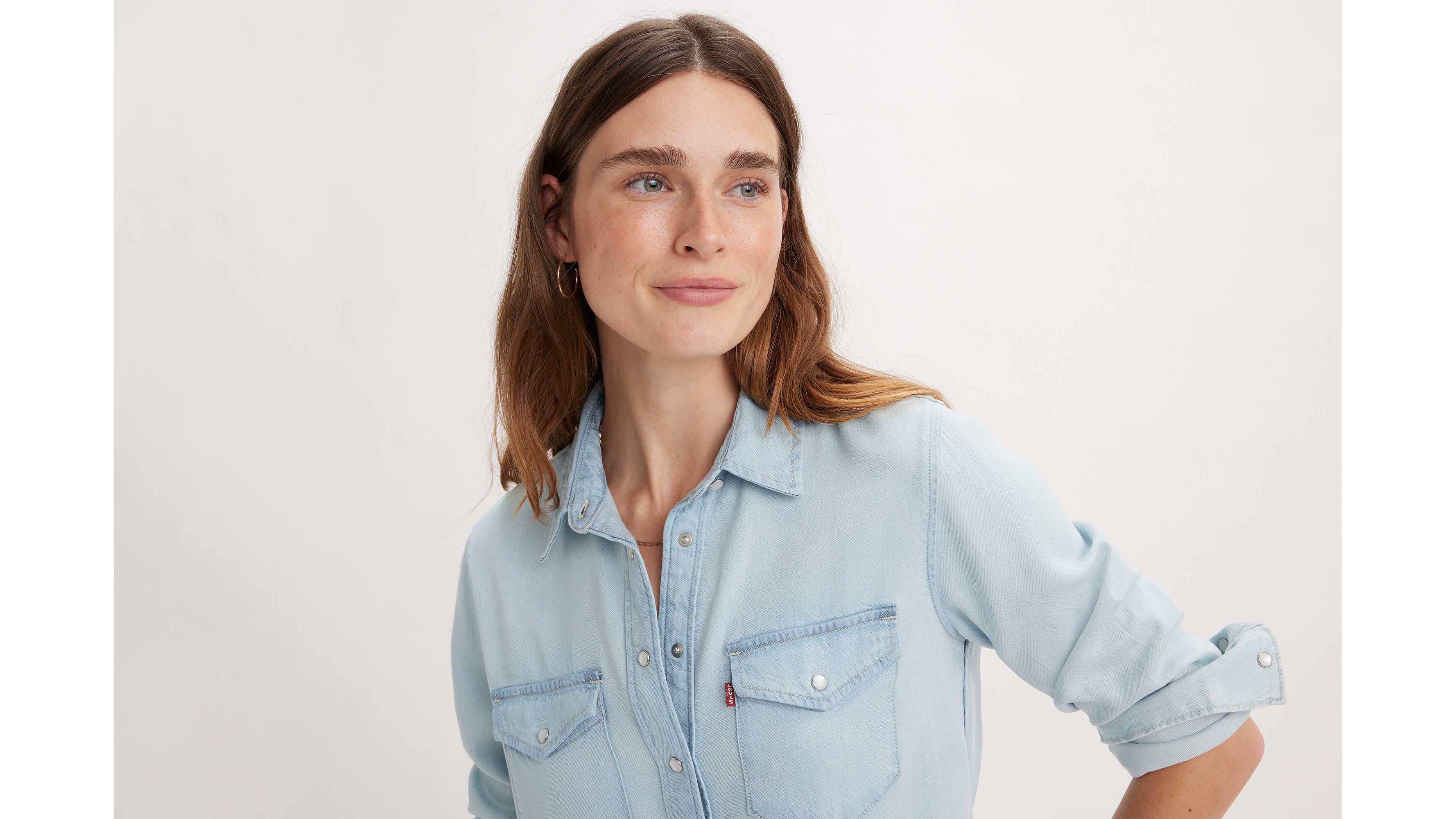 Iconic Western Denim Shirt - Light Wash | Levi's® US