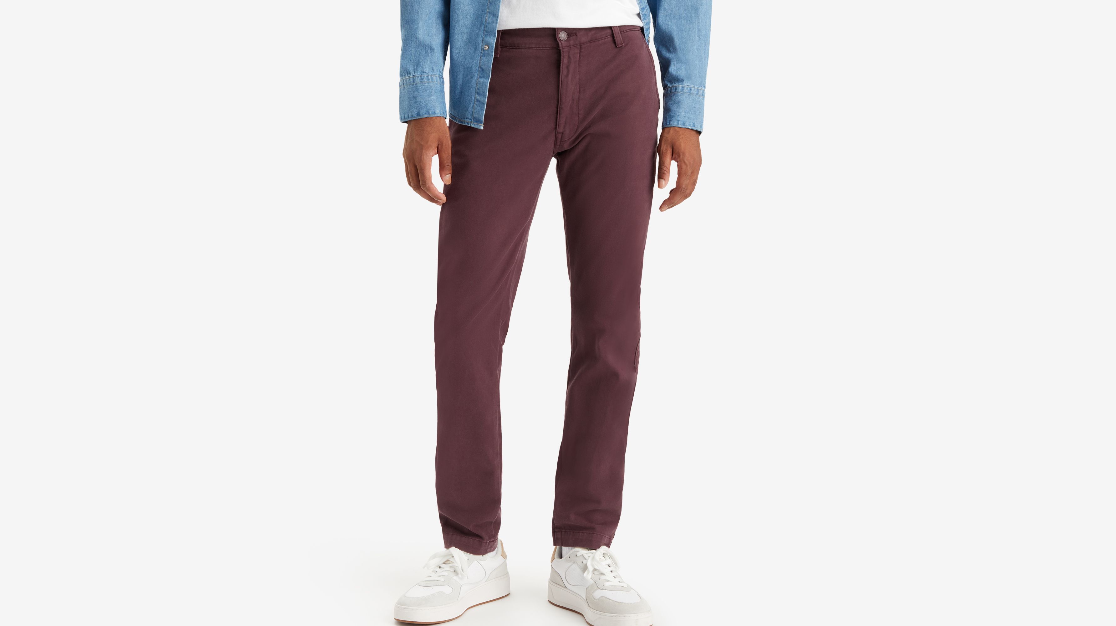 Xx Chino Standard Taper Fit Men's Pants - Red | Levi's® US