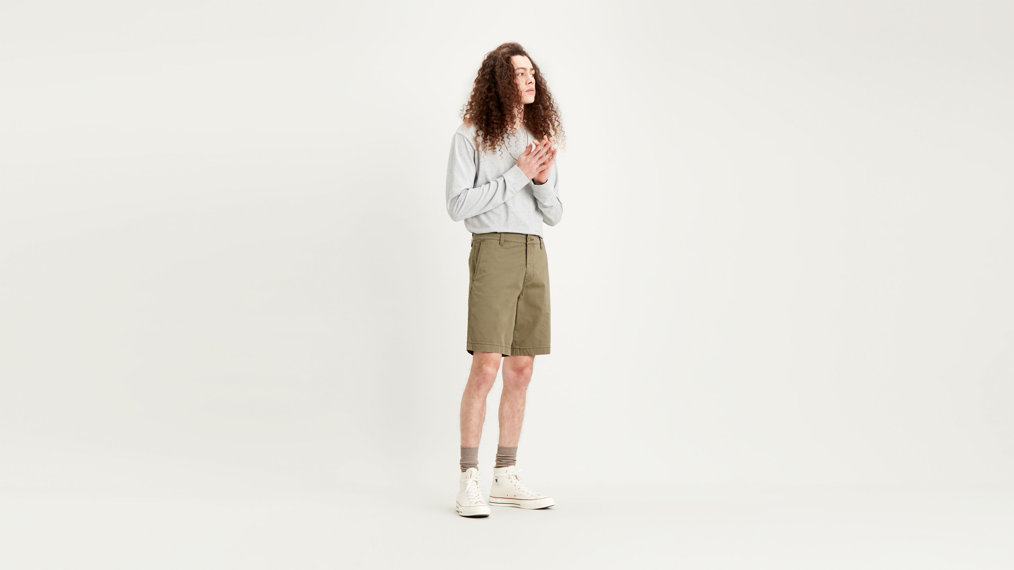 Levi's® Xx Chino Taper Shorts - Grün | Levi's® DE