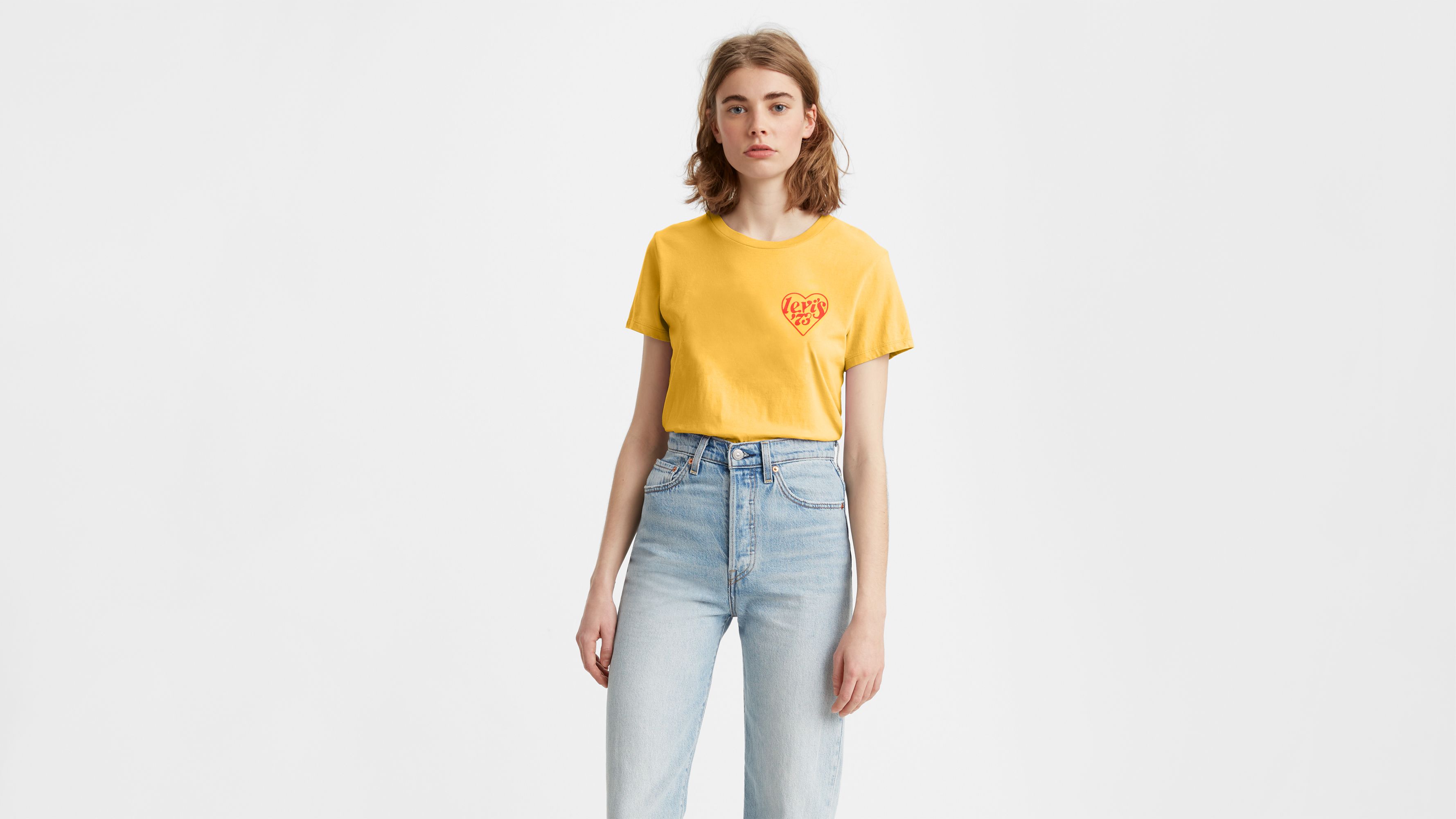 The Perfect Tee Shirt - Yellow | Levi's® US