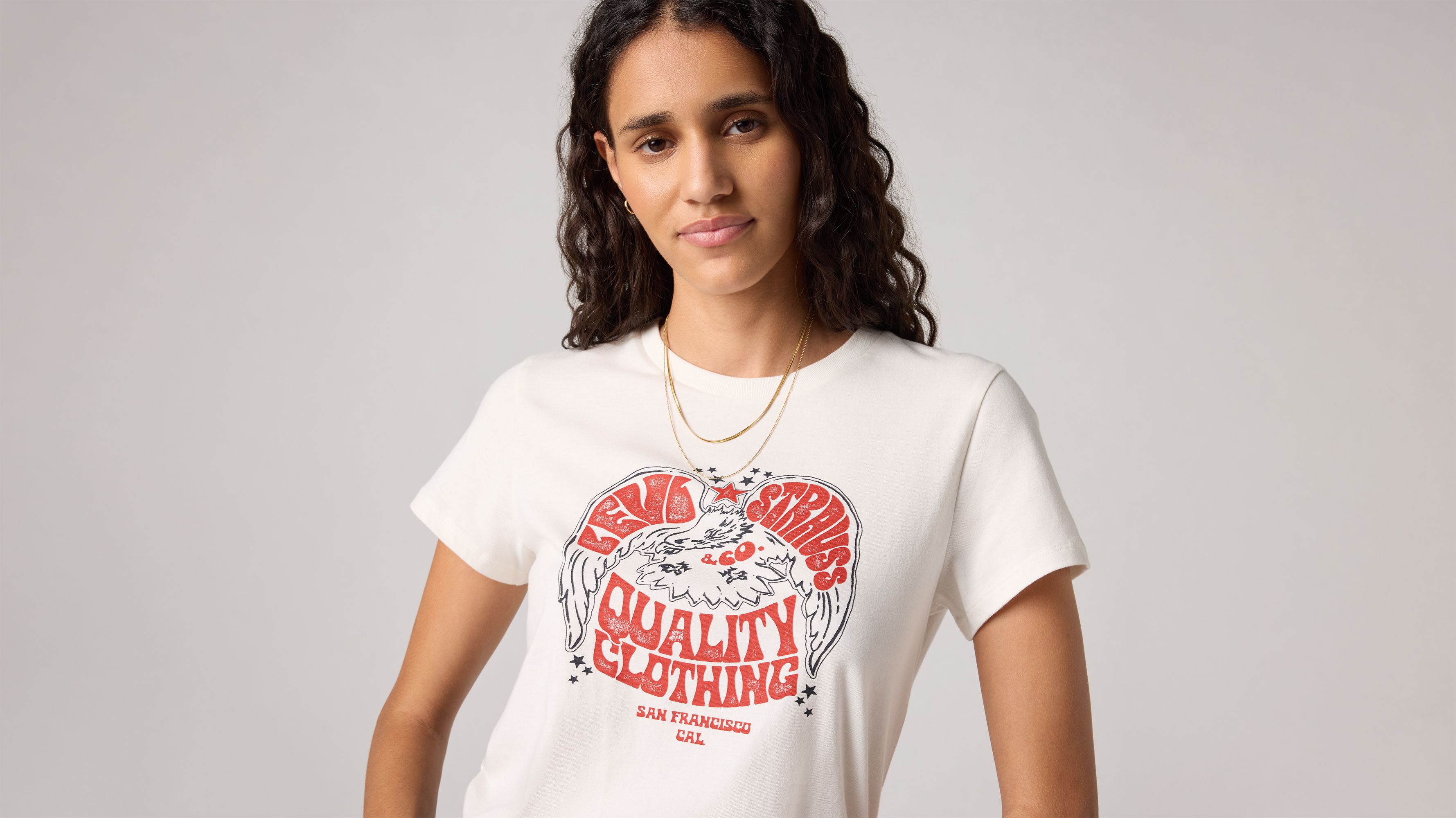 T-shirt Perfect - Biały | Levi's® PL