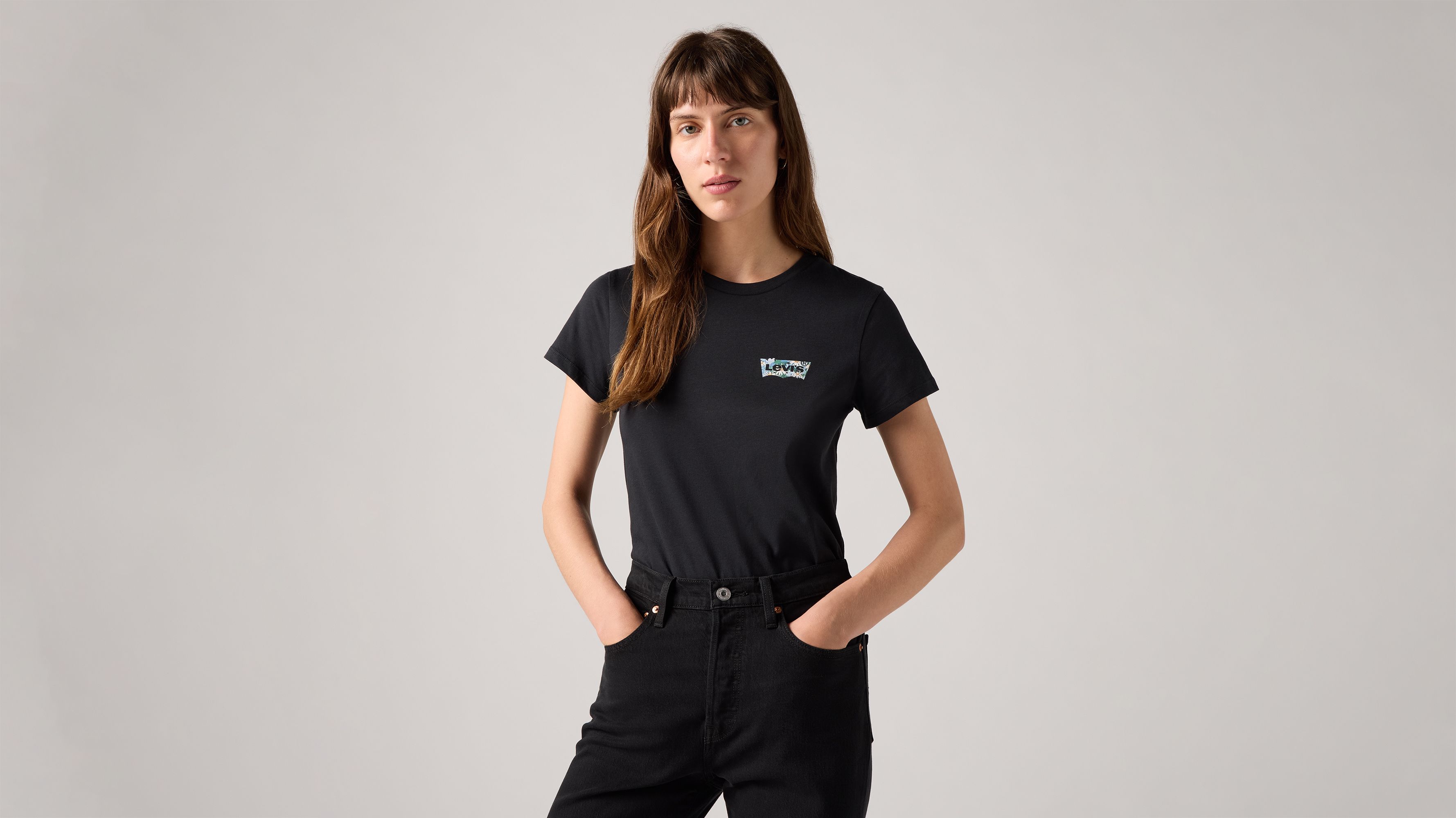 T-shirt Perfect - Noir | Levi's® BE