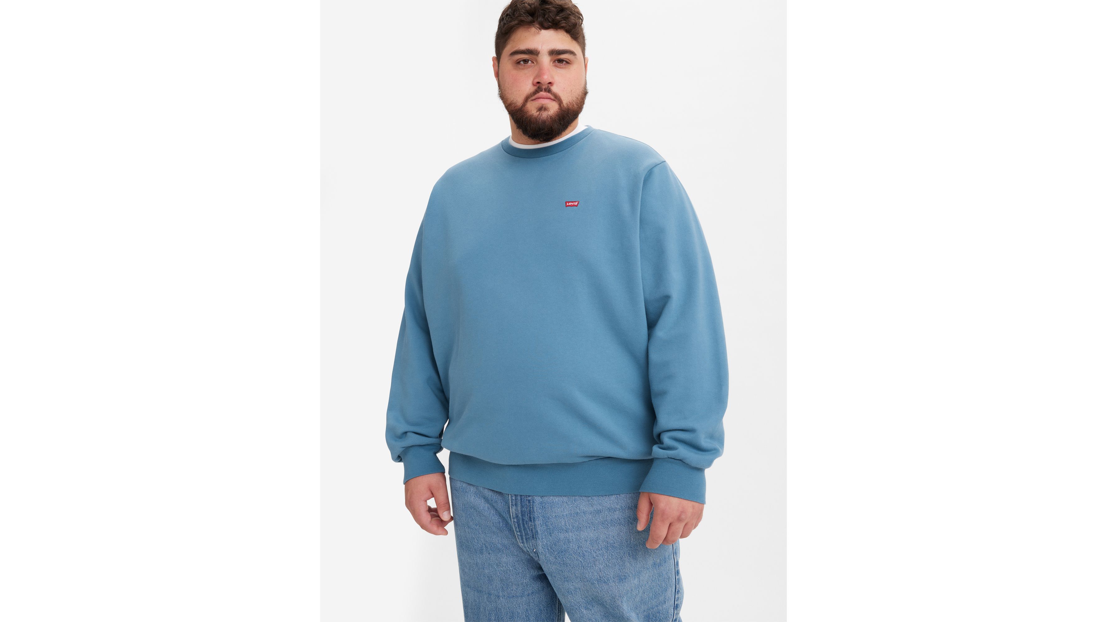 Original Housemark Crewneck Sweatshirt (big & Tall) - Blue | Levi's® IT
