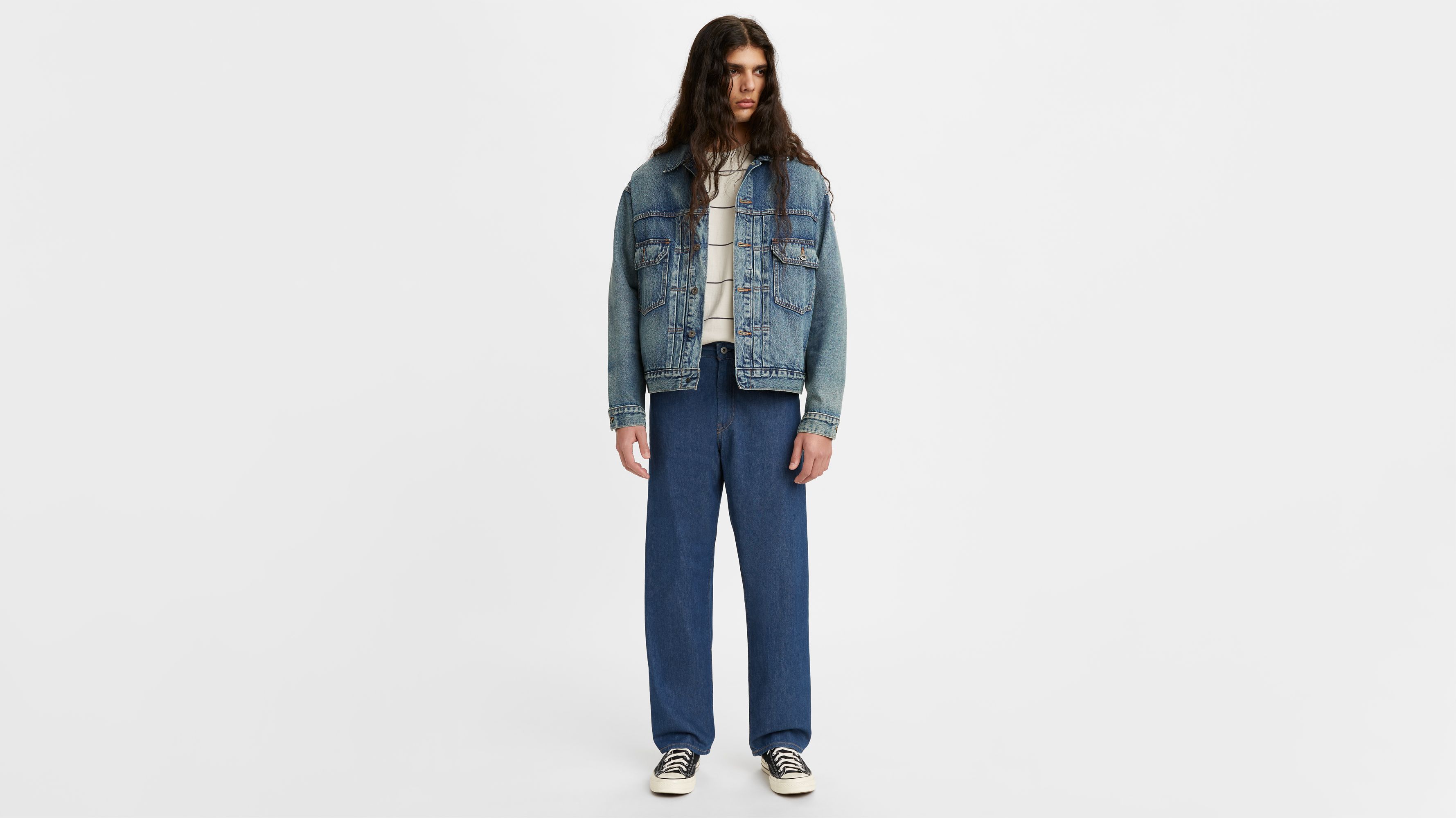 Loose Straight Japanese Denim Men's Jeans - Medium Wash | Levi's® US