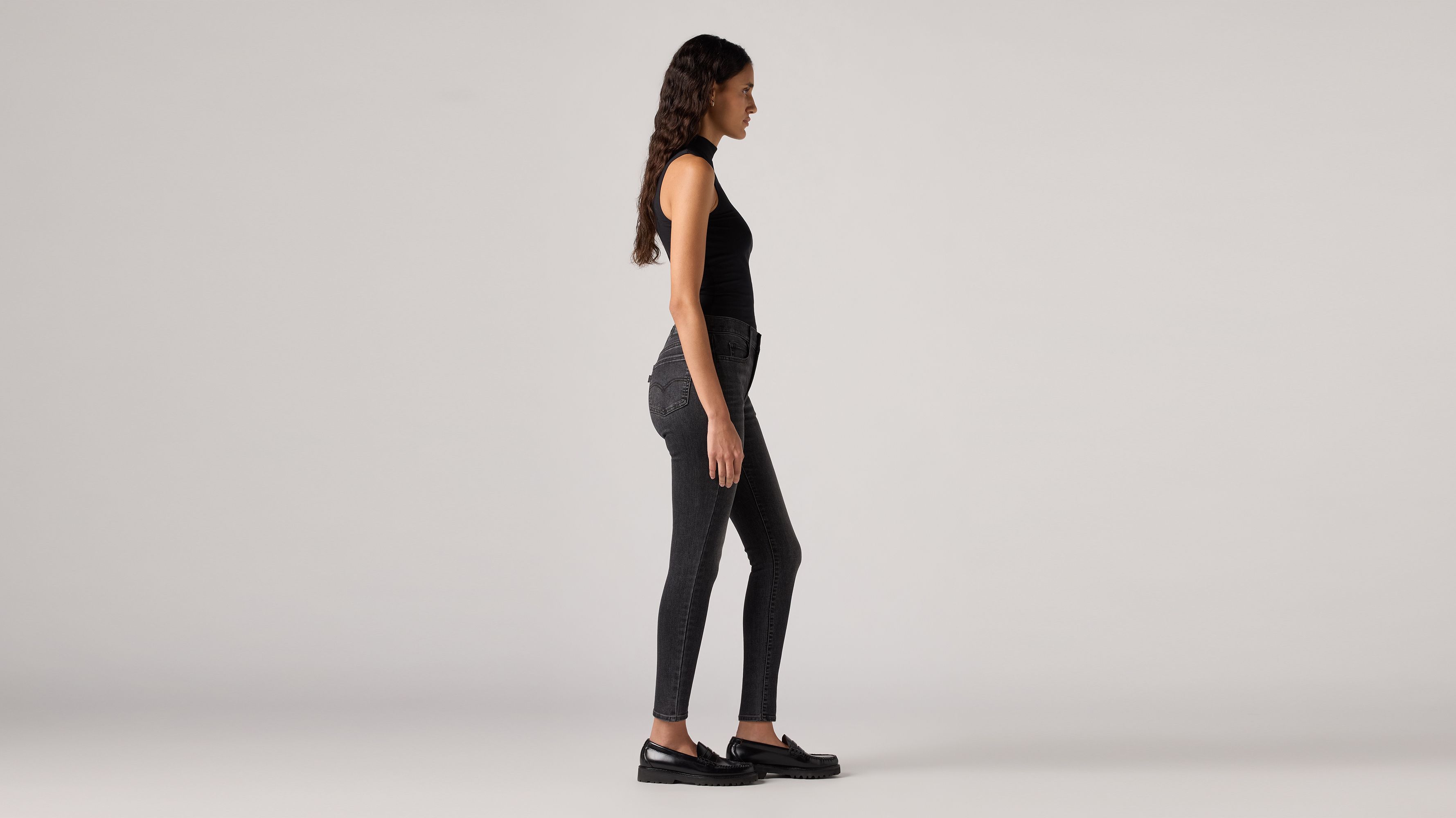 710™ Super Skinny Jeans - Black | Levi's® GB