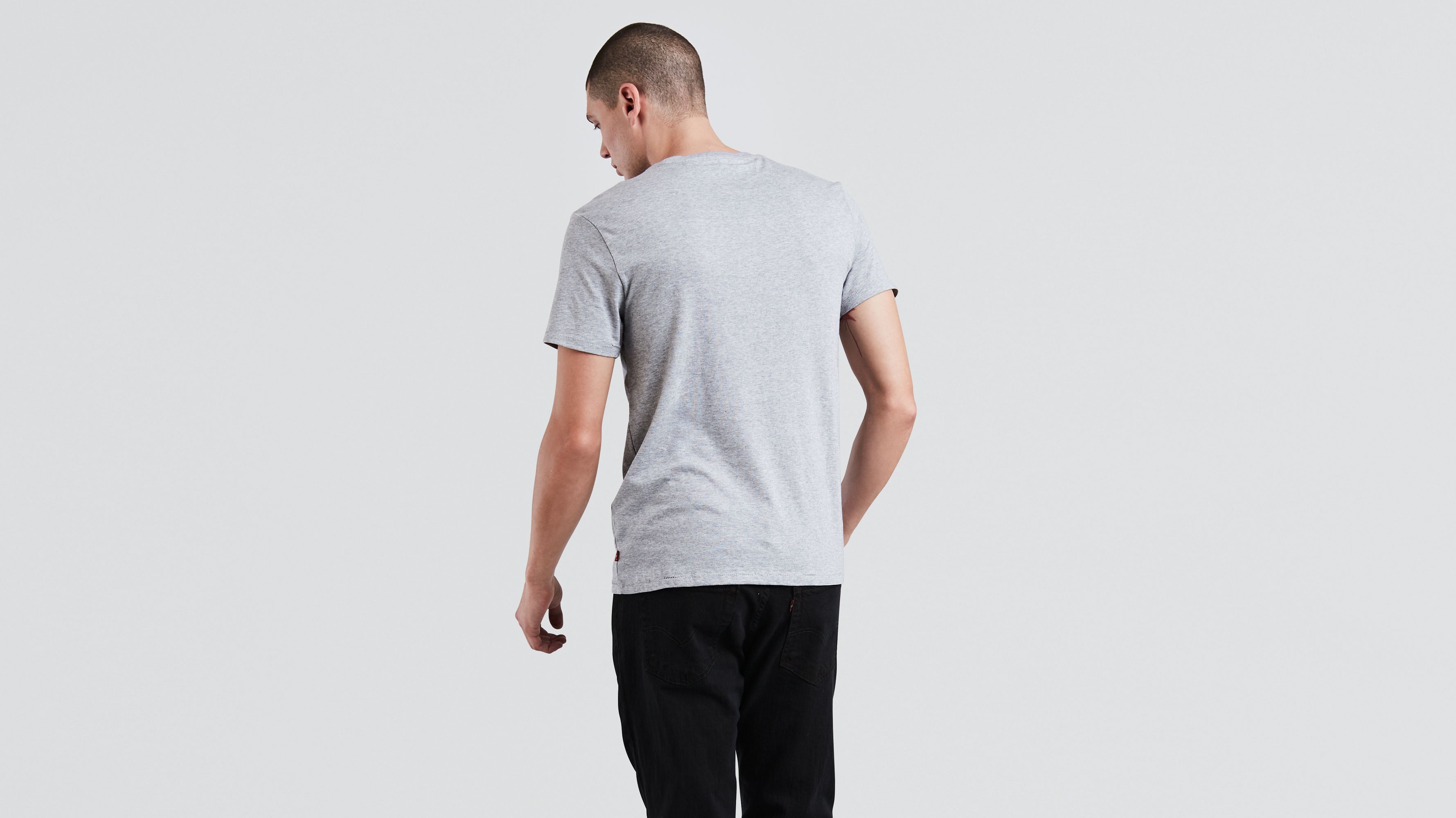 Graphic Set-in Neck Tee - Grey | Levi's® SE
