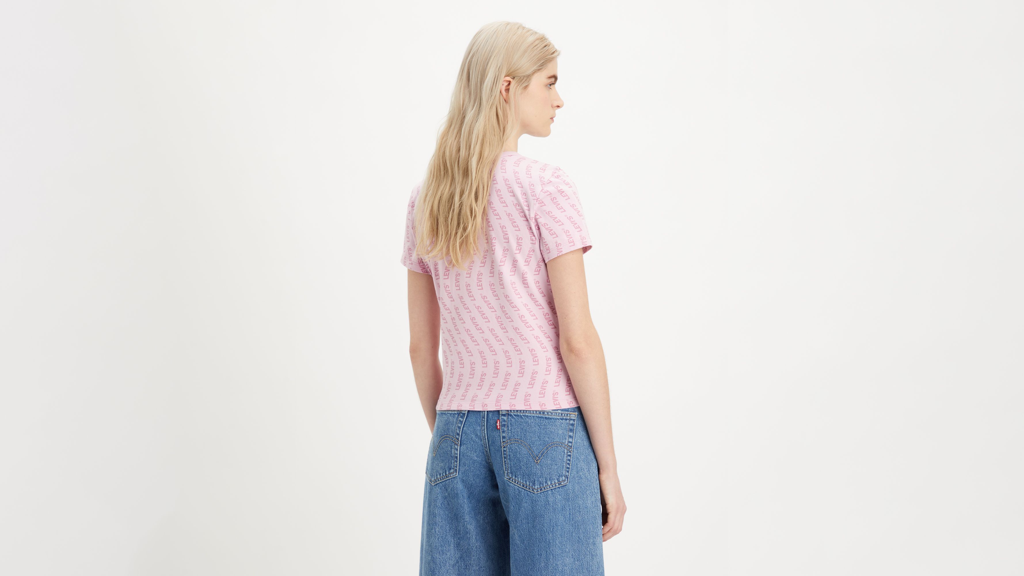 Graphic Rickie T-shirt - Pink | Levi's® US
