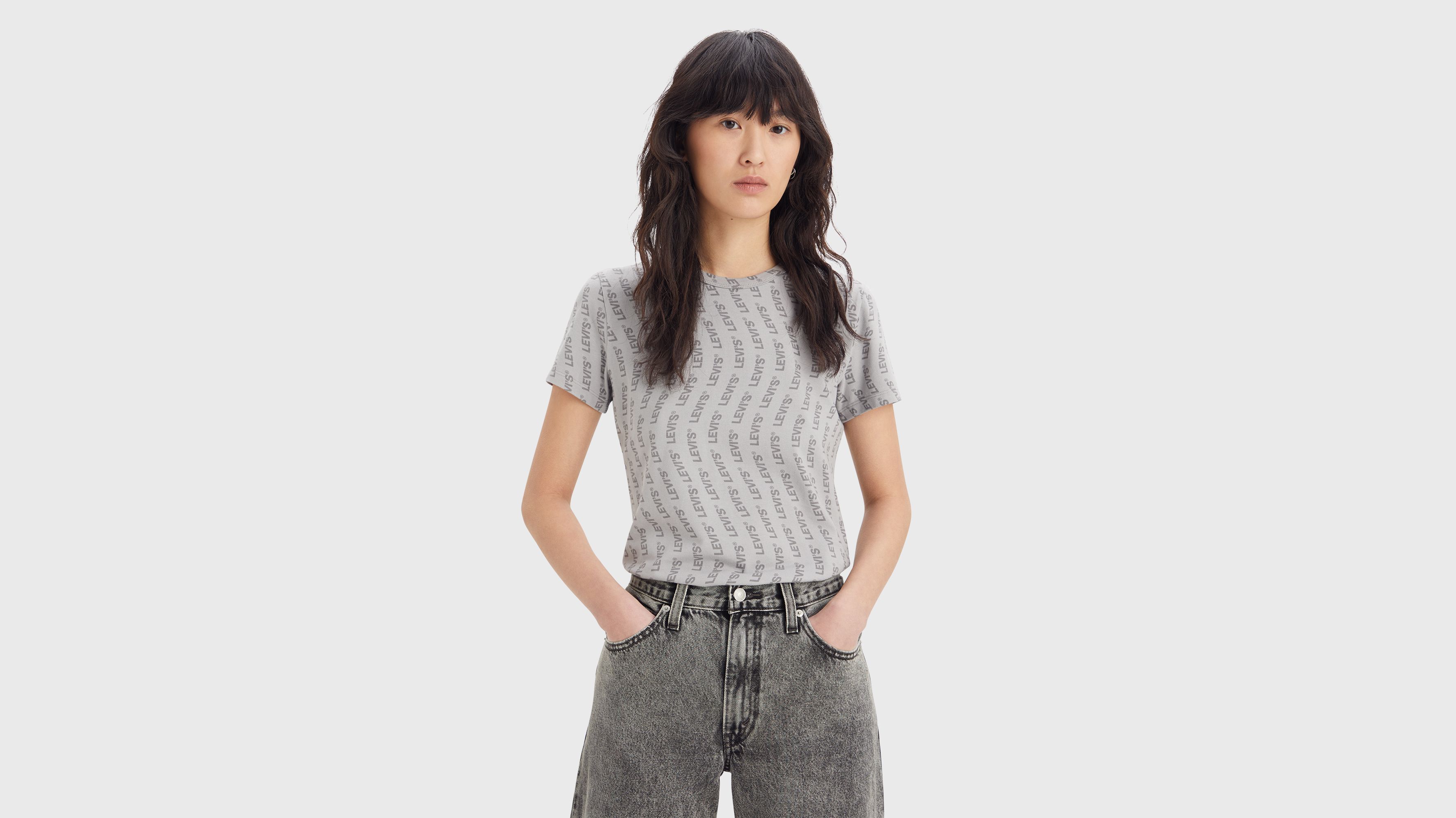 Graphic Rickie T-shirt - Grey | Levi's® US