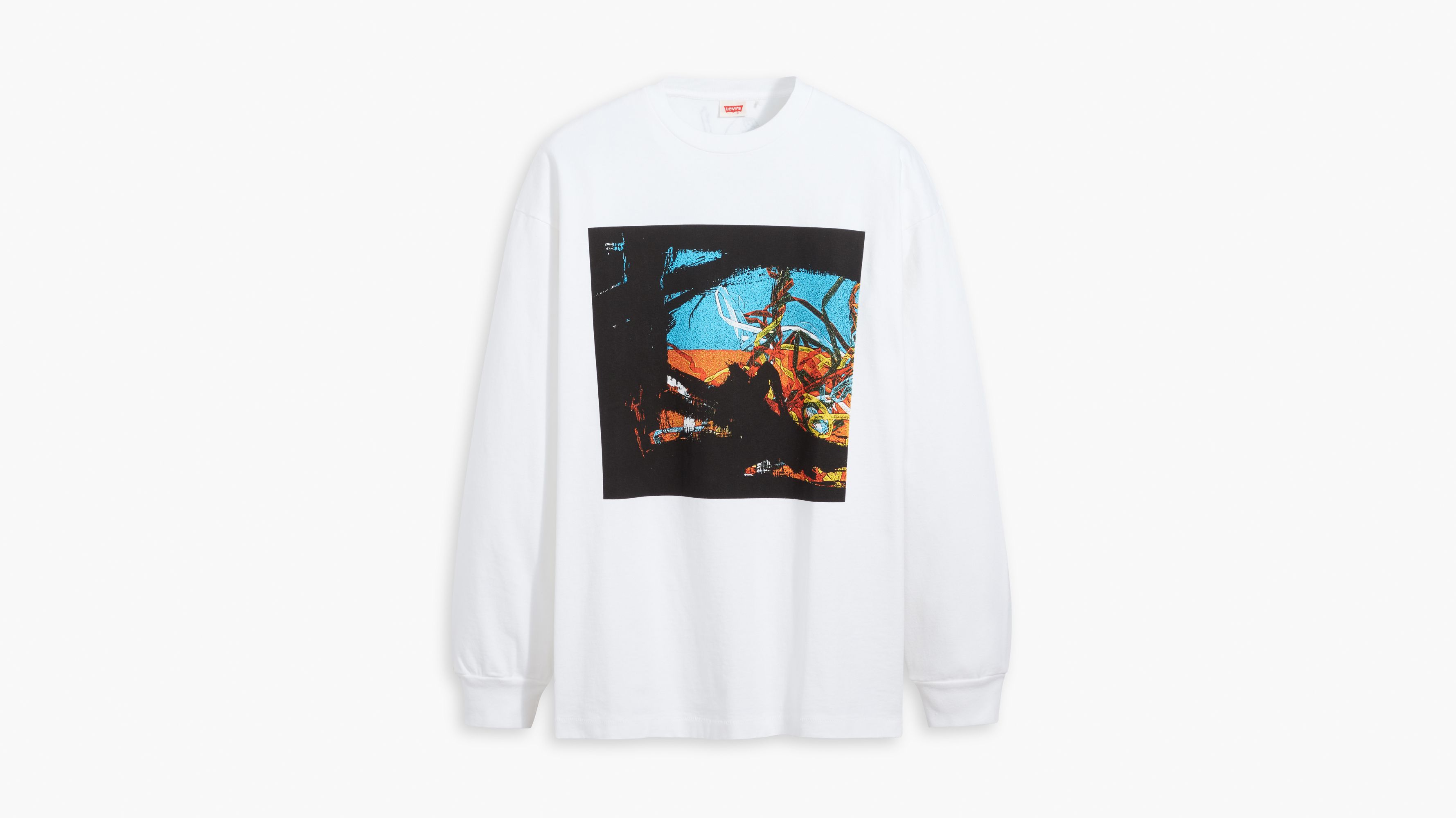 80 s Longsleeve Graphic T shirt White Levi s US