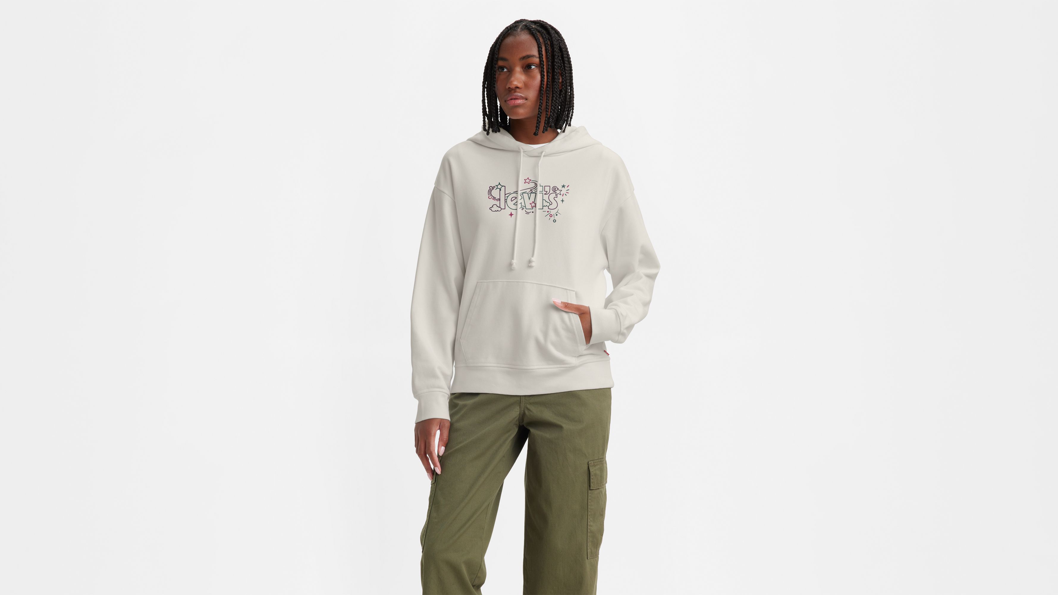 Graphic Standard Hoodie - Neutral | Levi's® NO