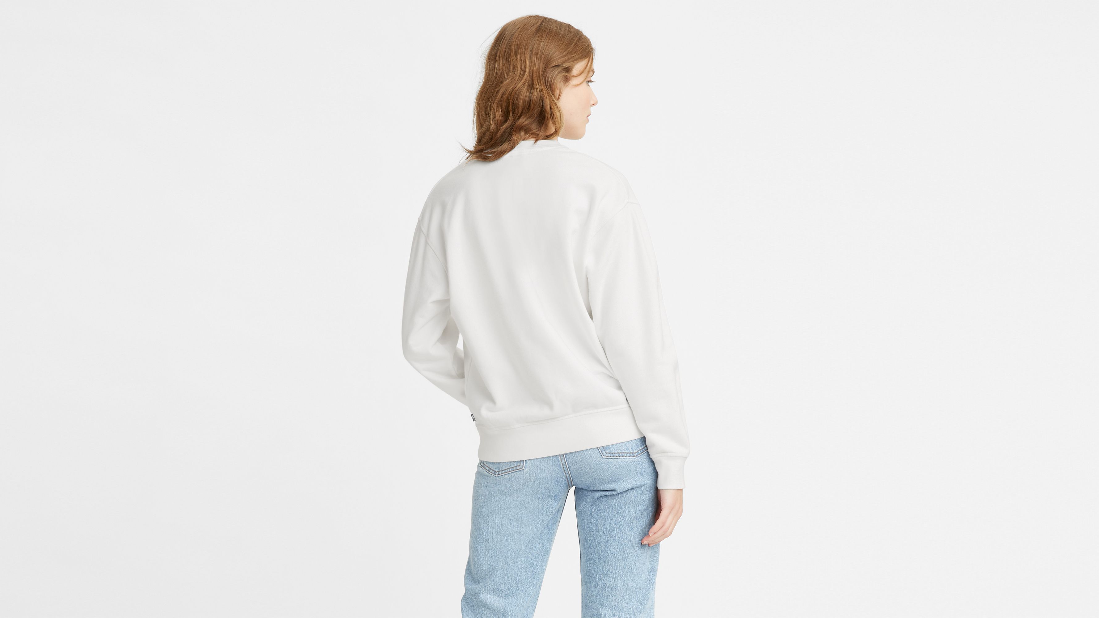 Graphic Standard Crewneck Sweatshirt - White | Levi's® US
