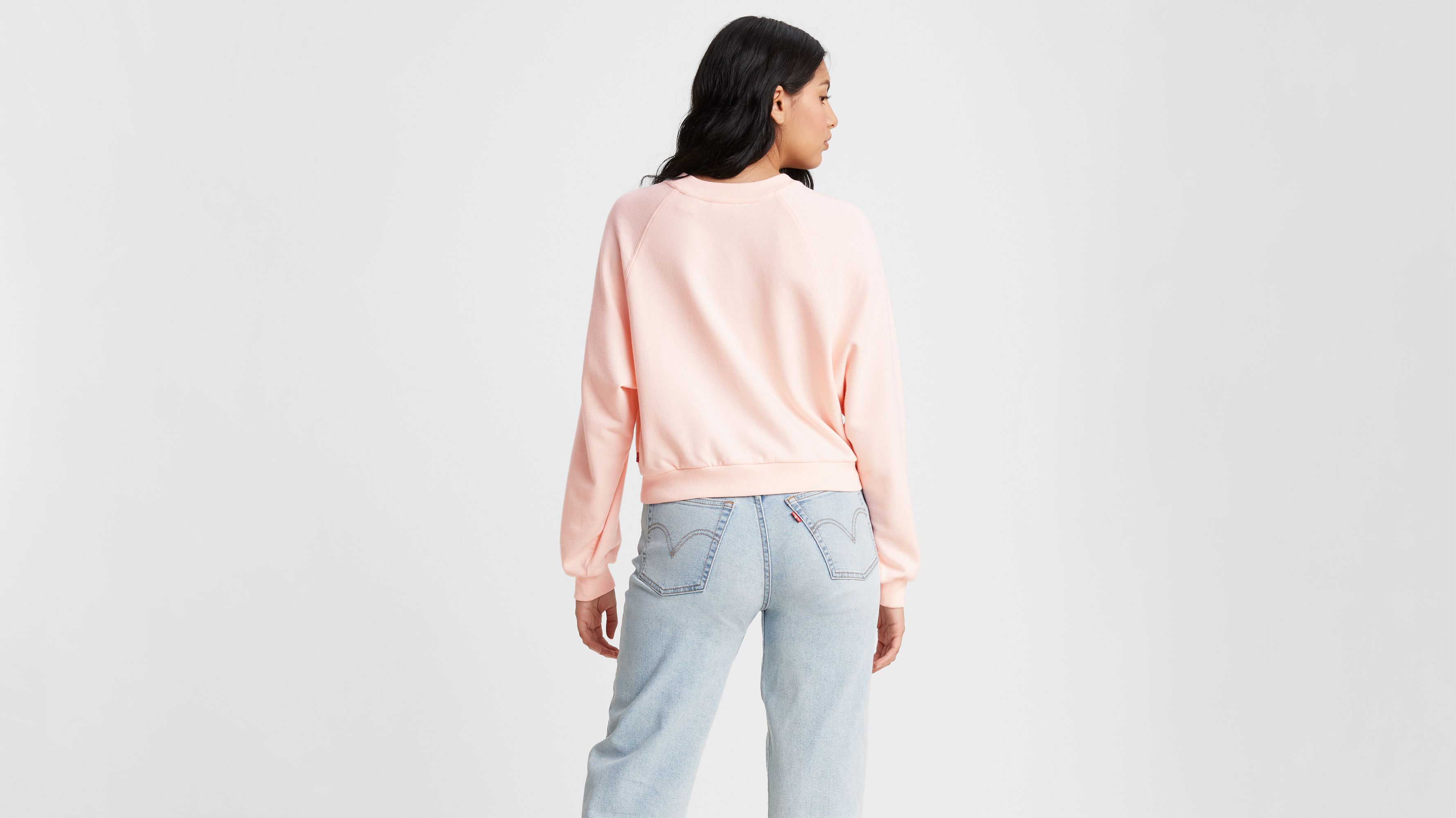 Vintage Raglan Crew Sweatshirt - Red | Levi's® US