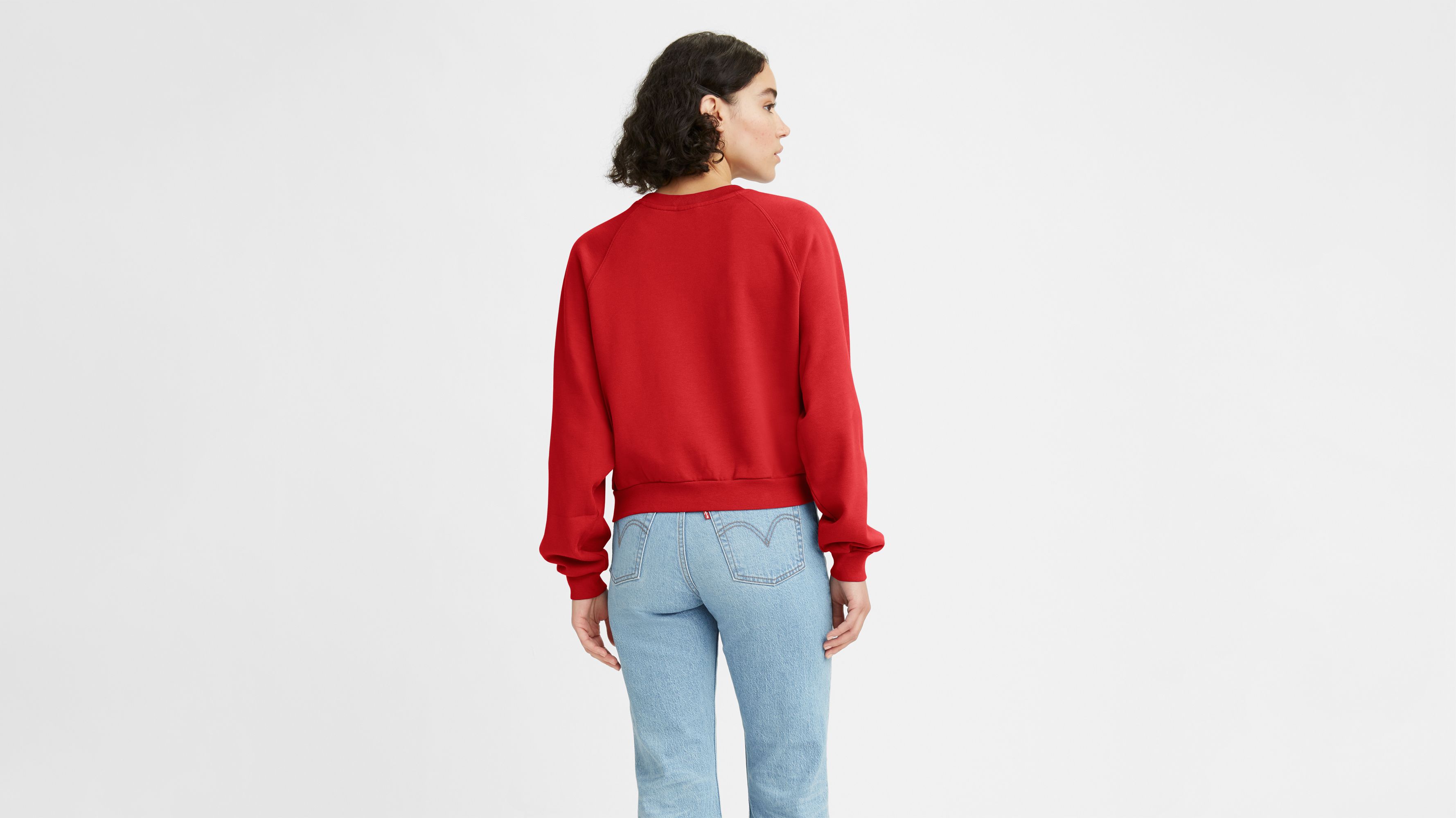 Vintage Raglan Crewneck Sweatshirt - Red | Levi's® US