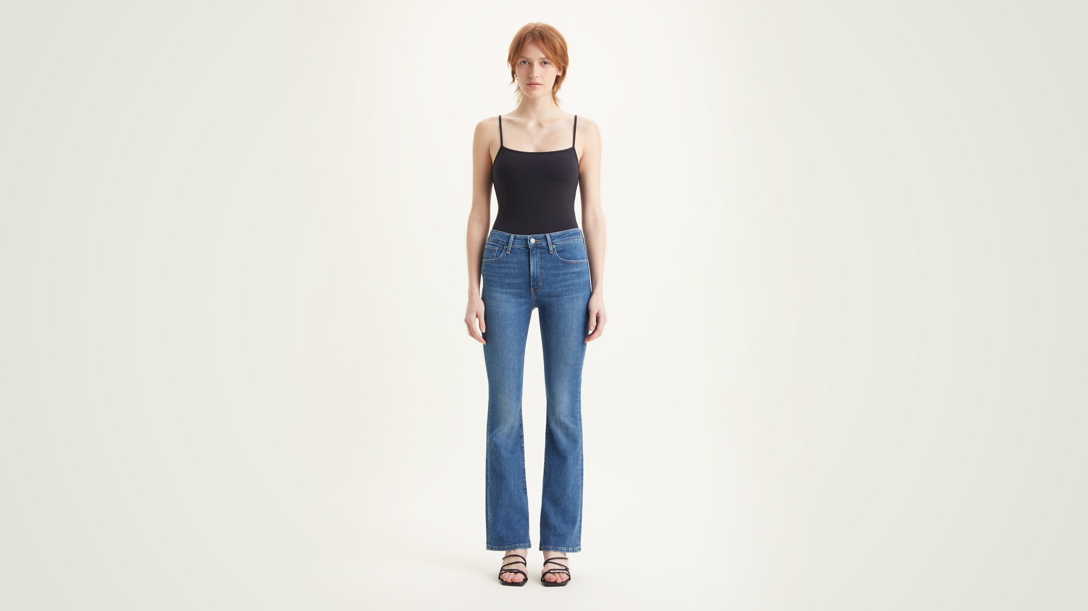 725™ High Rise Bootcut Jeans - Blue | Levi's® SM