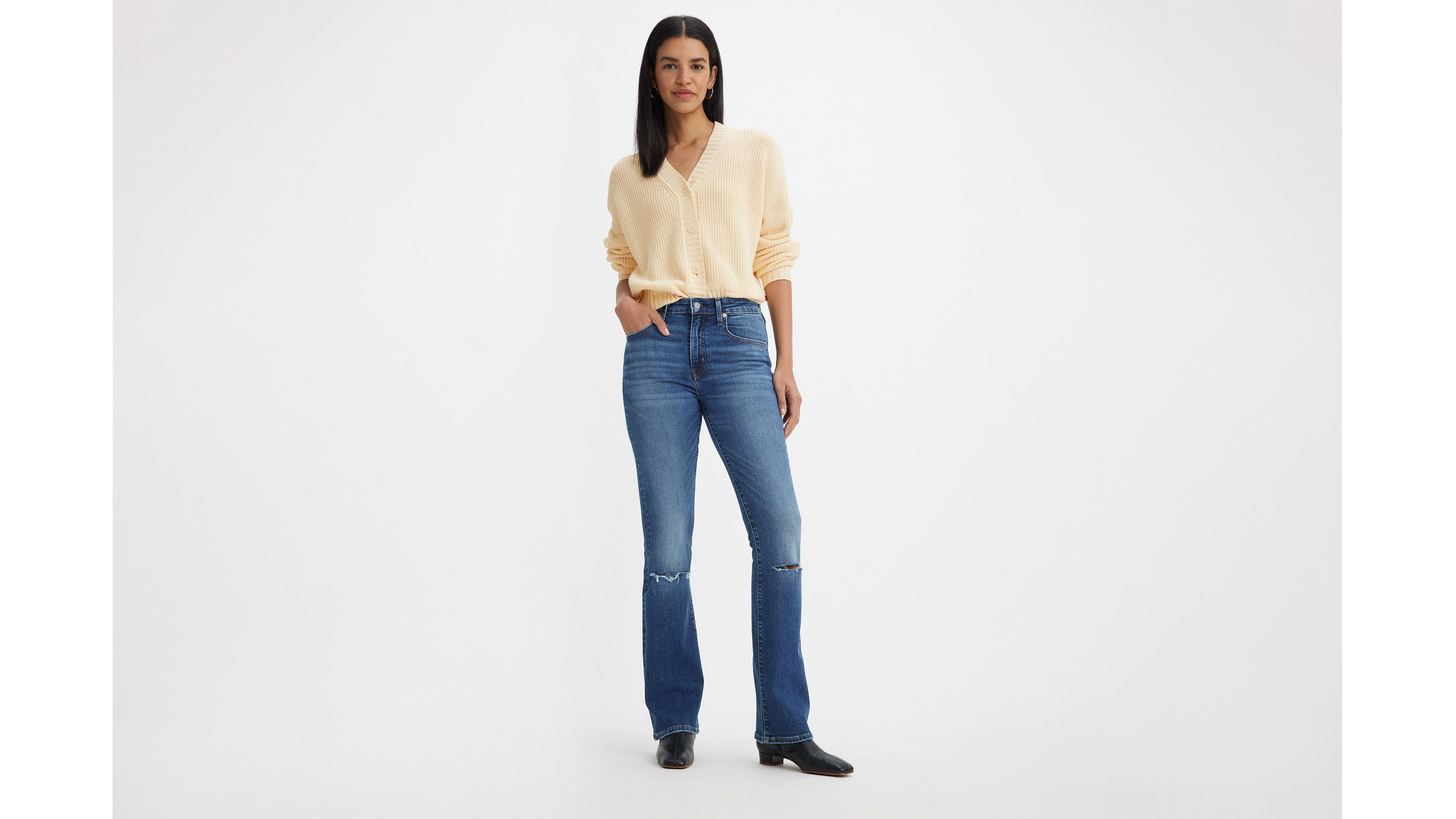 725 High Rise Bootcut Women's Jeans - Dark Wash | Levi's® US