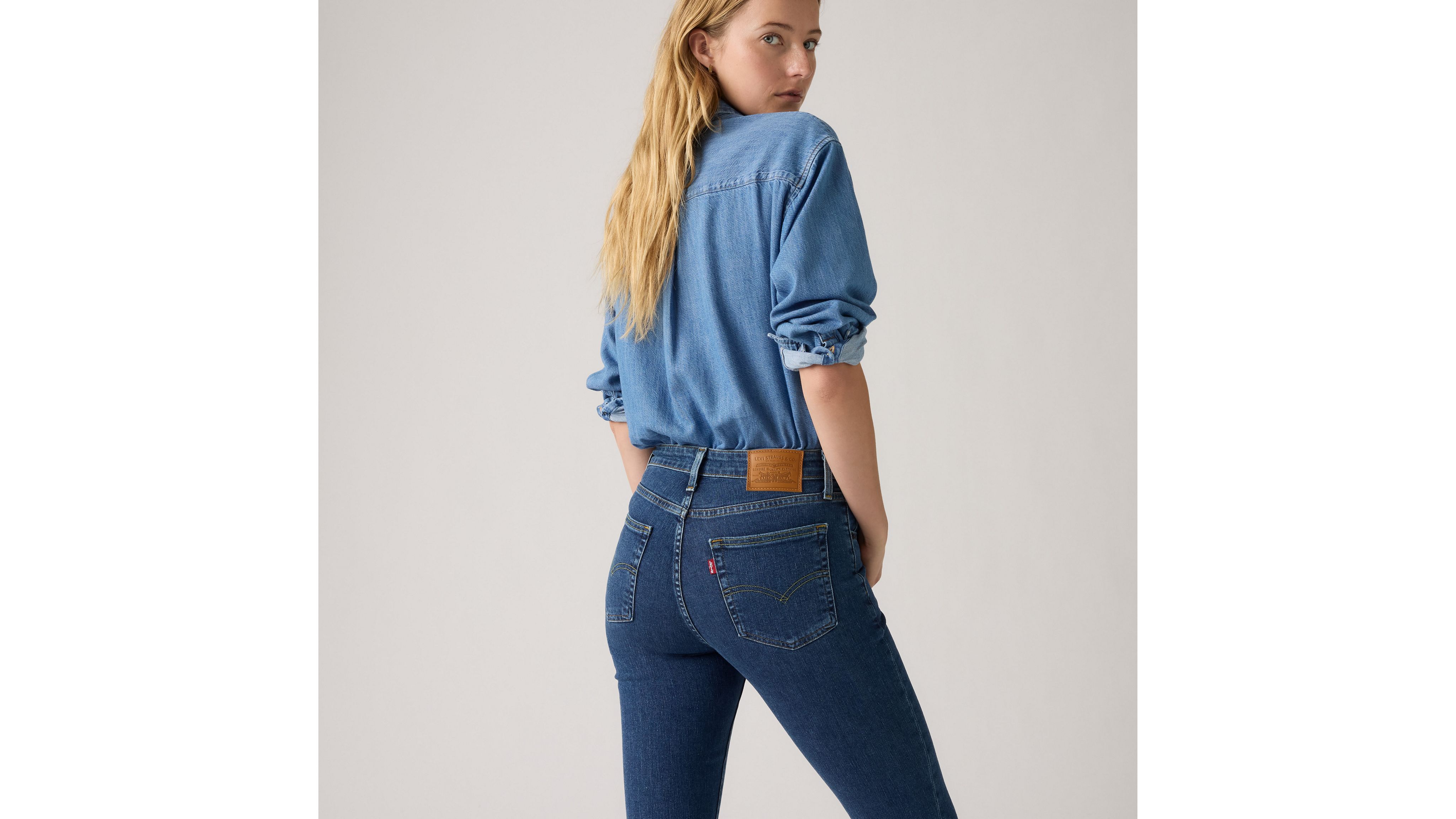 Jean 725™ Taille Haute Bootcut - Bleu | Levi's® FR