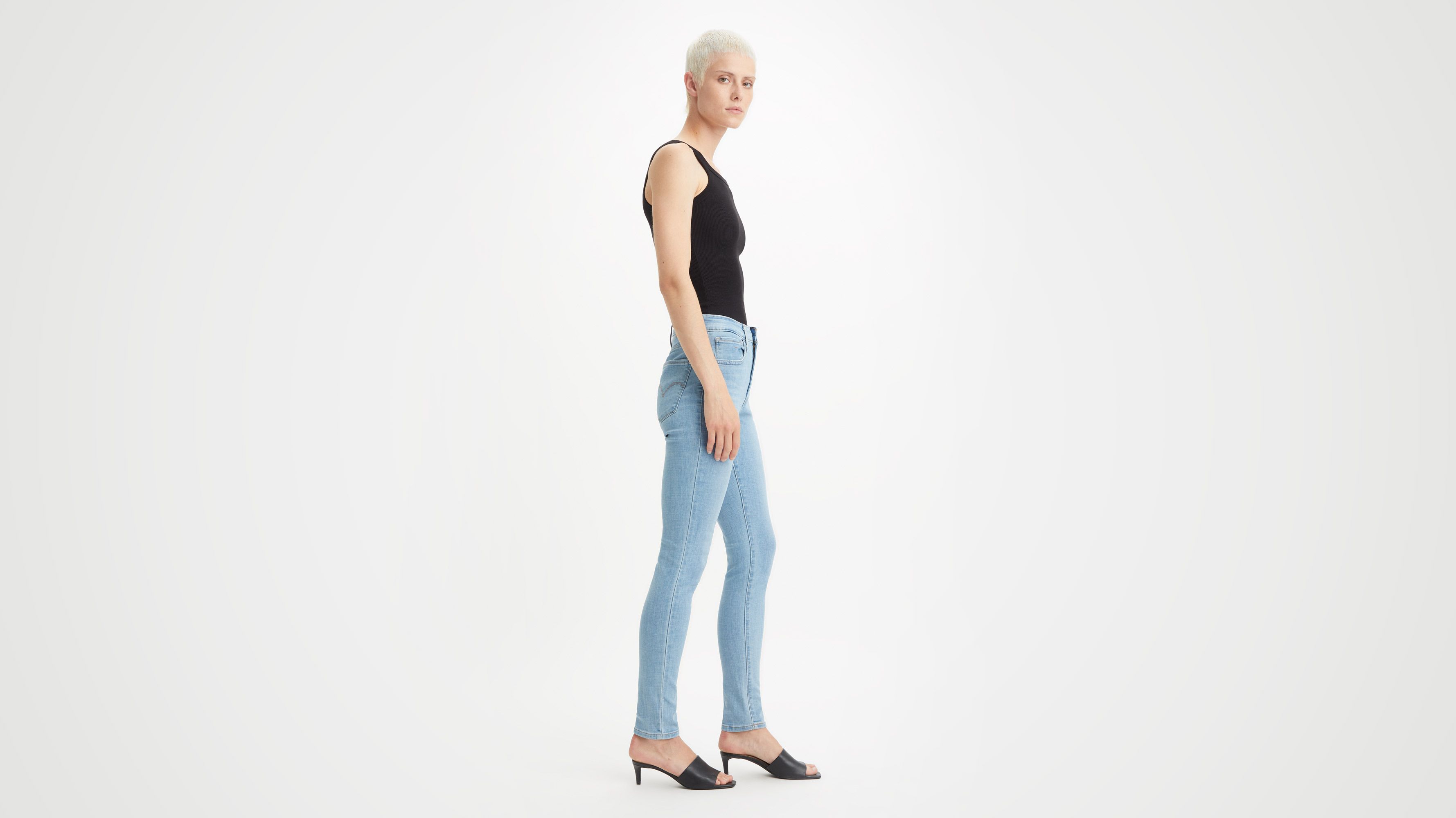 721™ High Rise Skinny Jeans - Blue | Levi's® GE