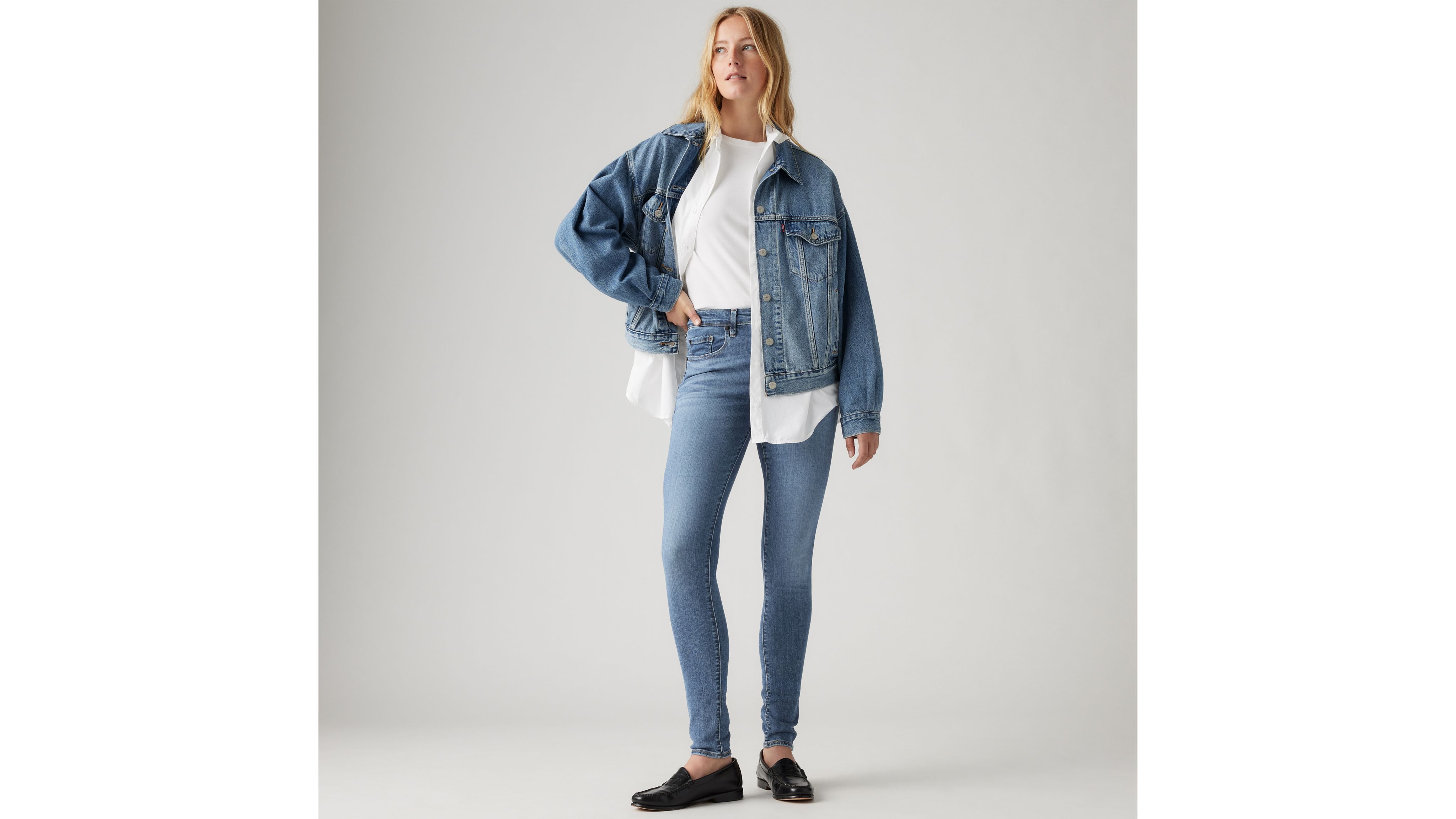 724 High Rise Straight Performance Cool Women's Jeans - Medium Wash ...